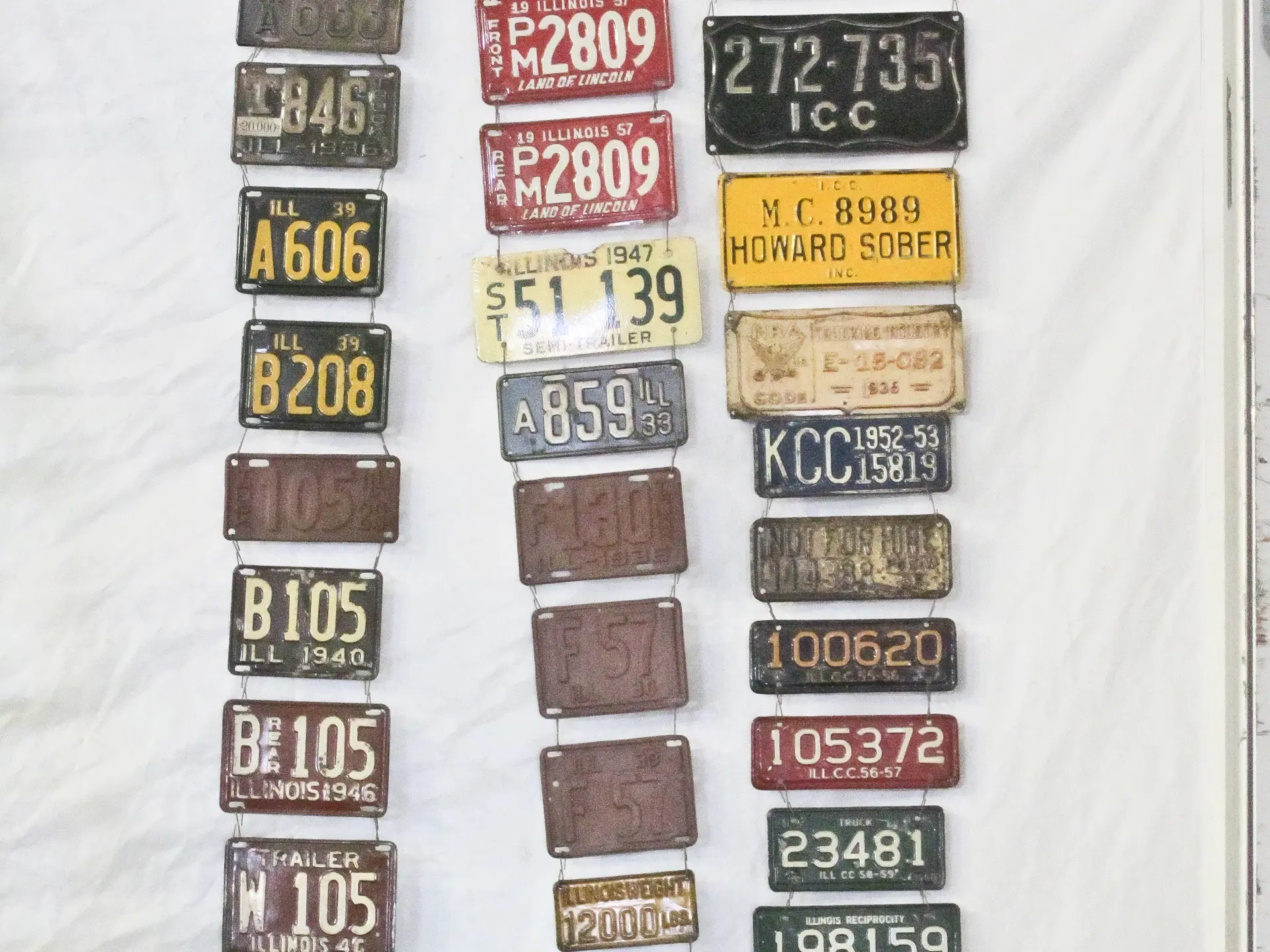 Illinois Truck and Trailer License Plates | The Lee Roy Hartung ...