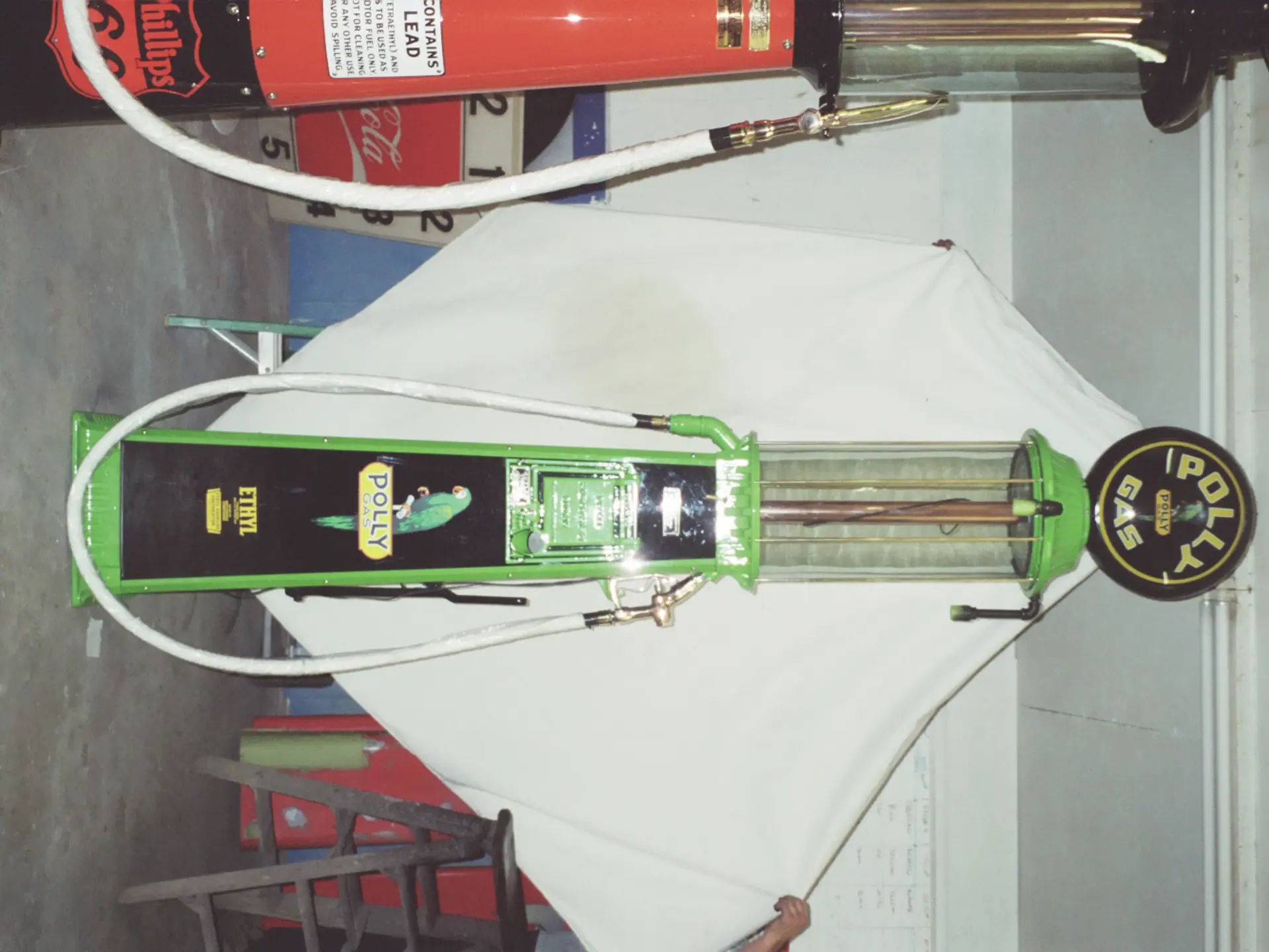 1925 Butler 10 gallon clear vision original gas pump. Professionally ...