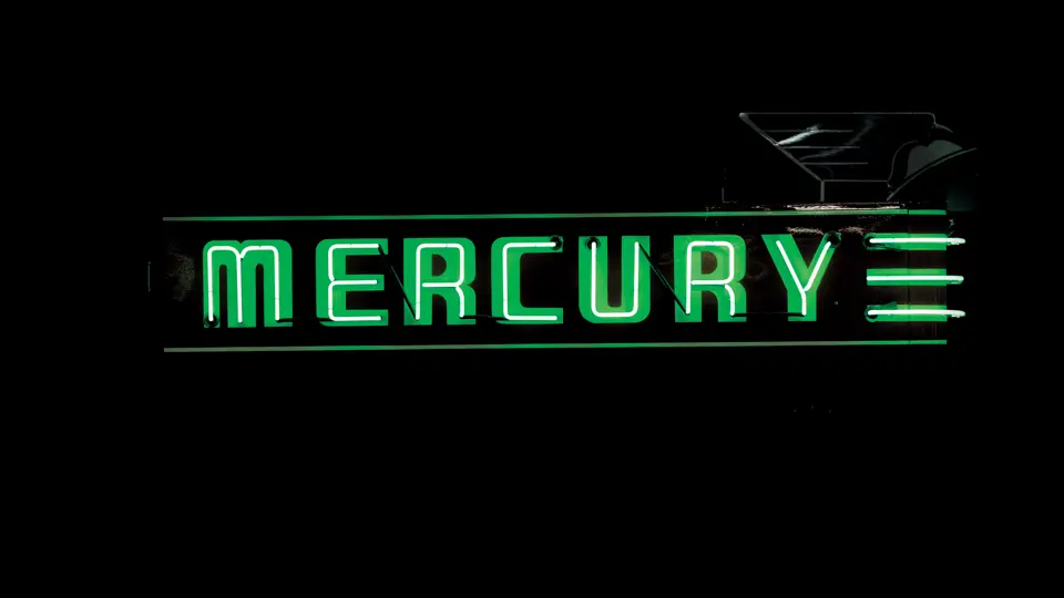Mercury Dealership Neon Sign | The Andrews Collection | RM Sotheby's