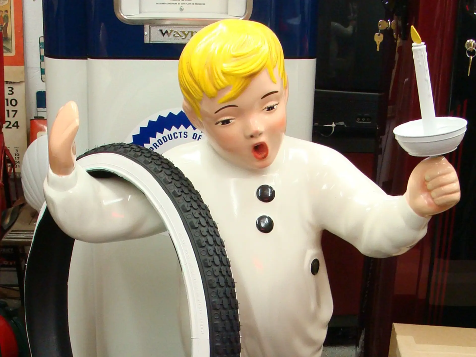 Fisk Rotating Tire Mascot | Auburn Spring 2014 | RM Sotheby's