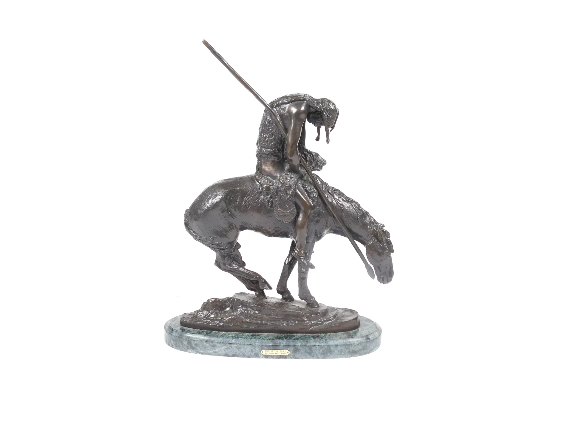 End of the Trail by James Earle Fraser Bronze Statue Sculpture | Auburn ...