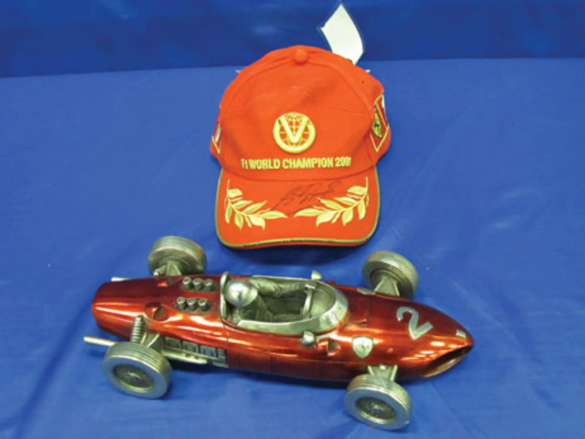 Ferrari 155 Racing Sculpture, F1 World Champion 2001 Michael Schumacher ...