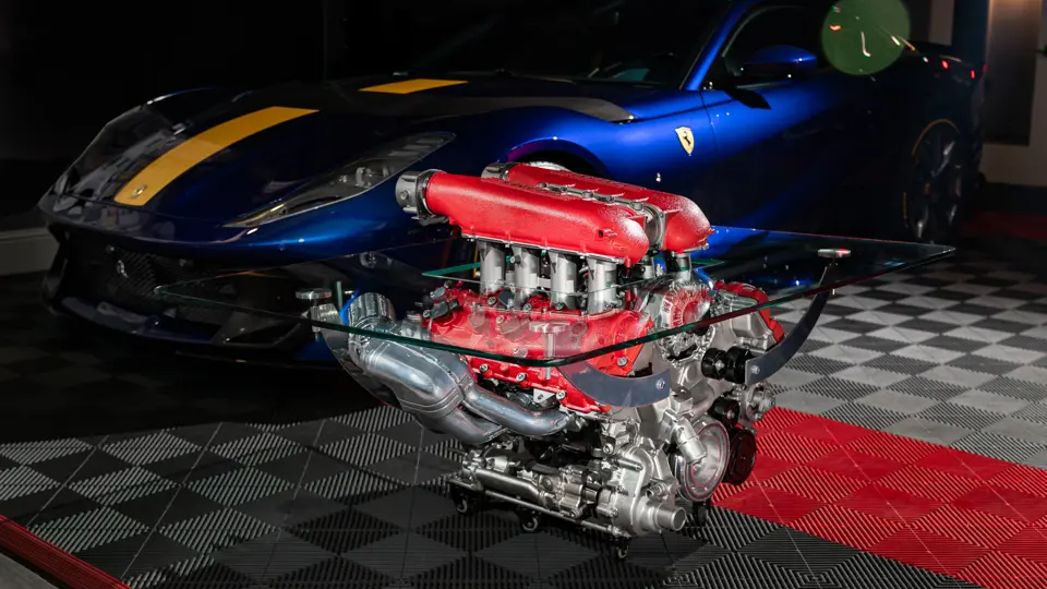 Ferrari 458 Engine Coffee Table | Arizona 2025 | RM Sotheby's