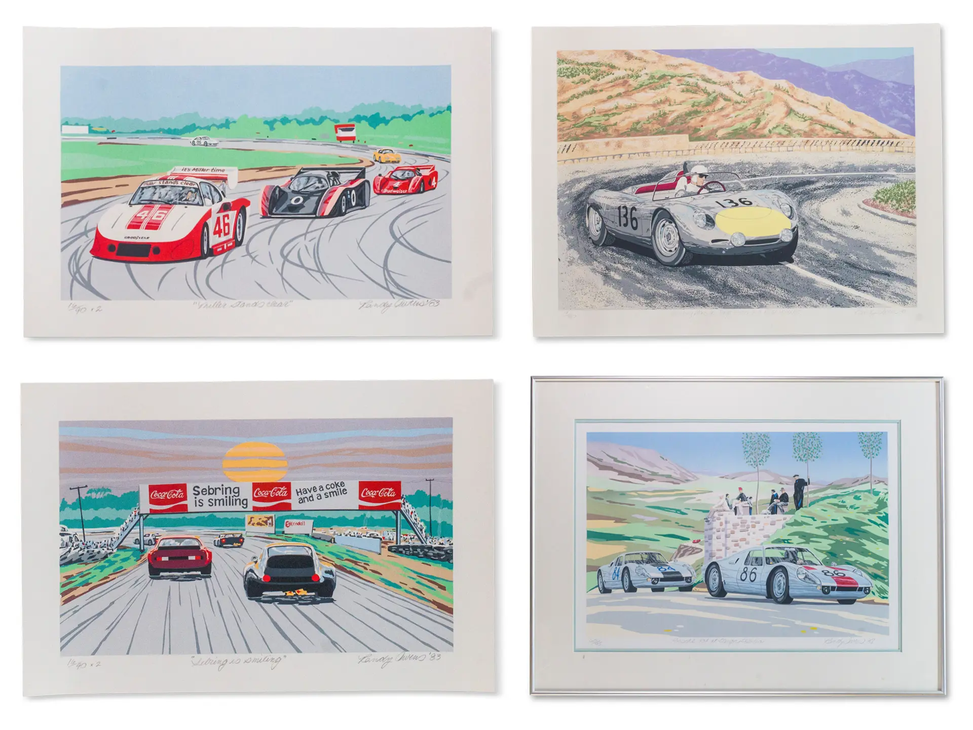 Porsche Racing Prints by Randy Owens, 1980-83 | A Lifetime of Porsche ...