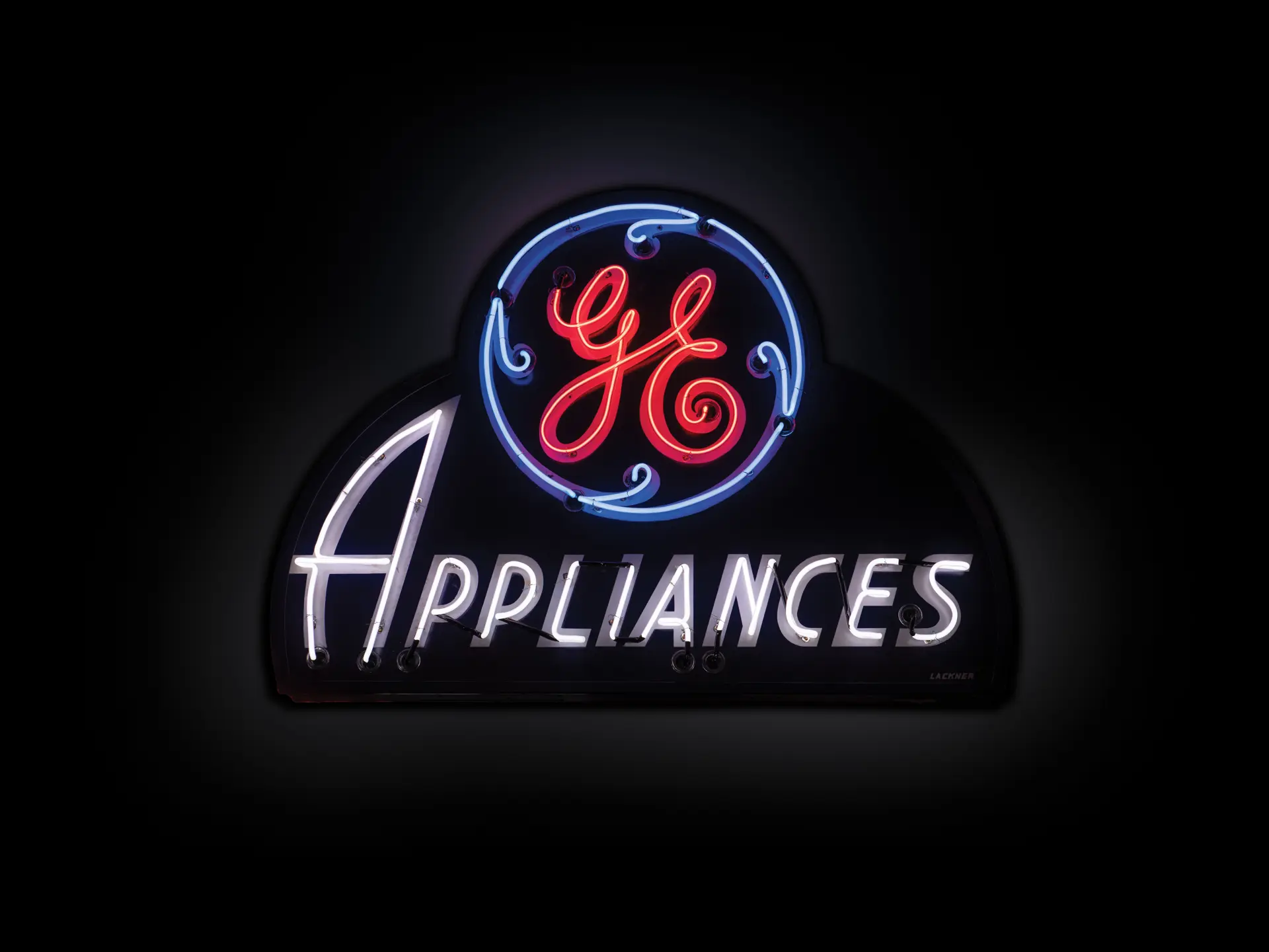 Ge Appliances Double Sided Neon Sign The Dingman Collection Rm