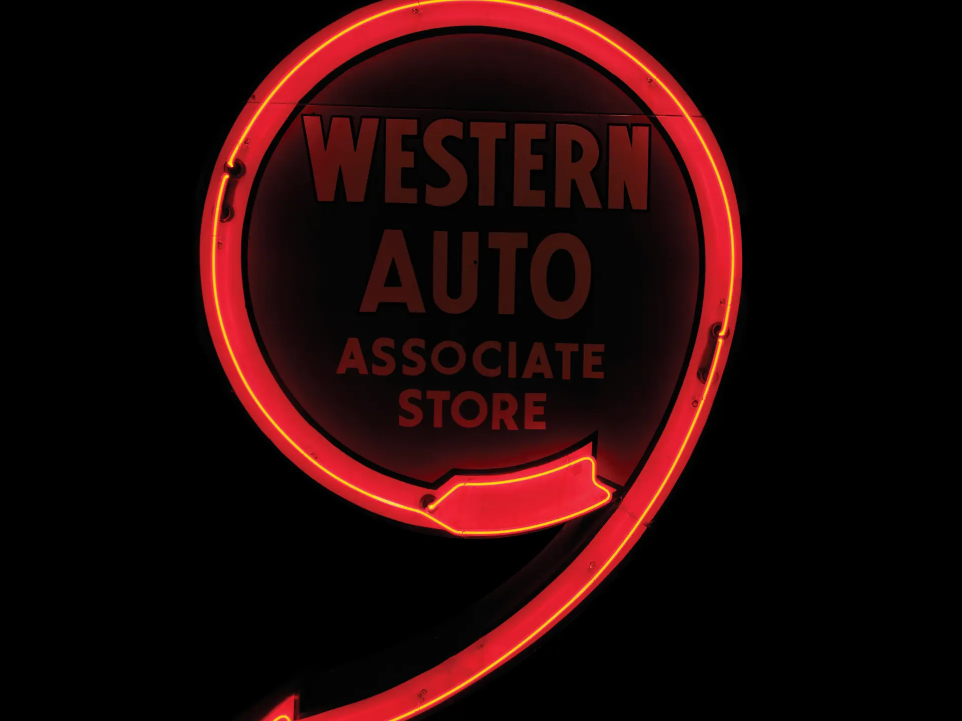 Western Auto Neon | The Dingman Ford Collection | RM Sotheby's