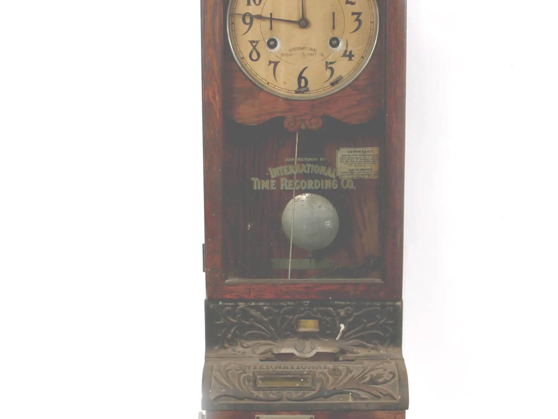 VINTAGE PUNCH-CLOCK | Private Collection of Tom & Marlene Stackhouse ...