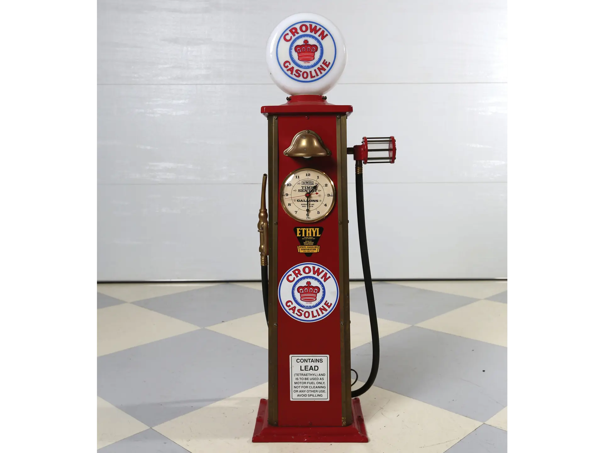 Replica Gas Pump With Clock Face | Auburn Fall 2015 | RM Sotheby's