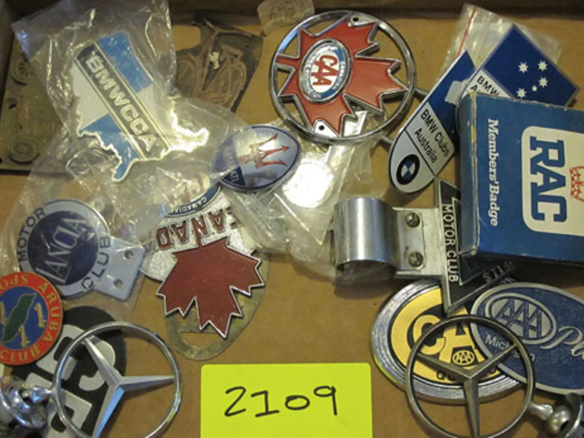 Assorted Motoring Badges | The Bennett Collection | RM Sotheby's