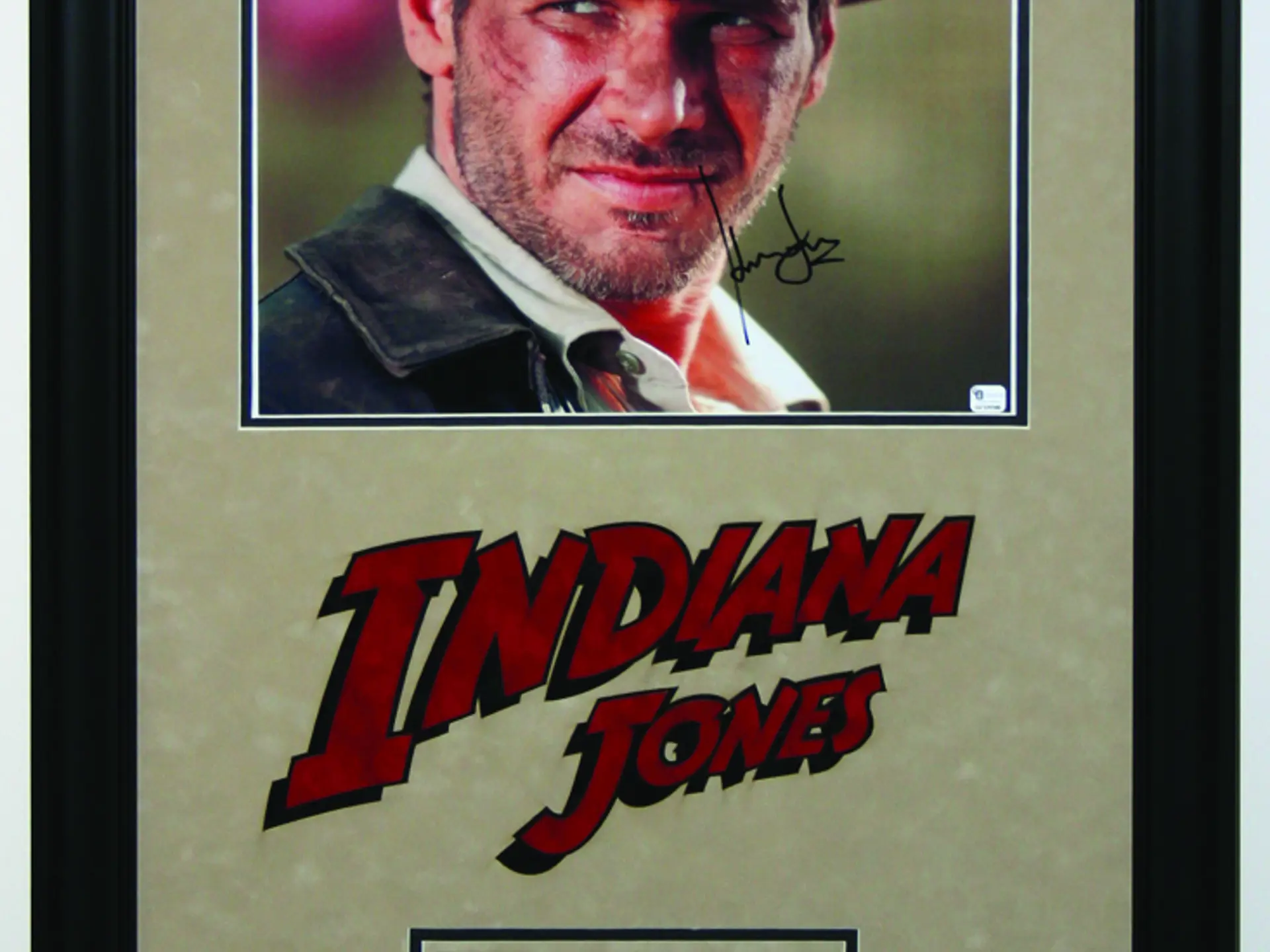 Autographed Indiana Jones Picture | Auburn Fall 2010 | RM Sotheby's