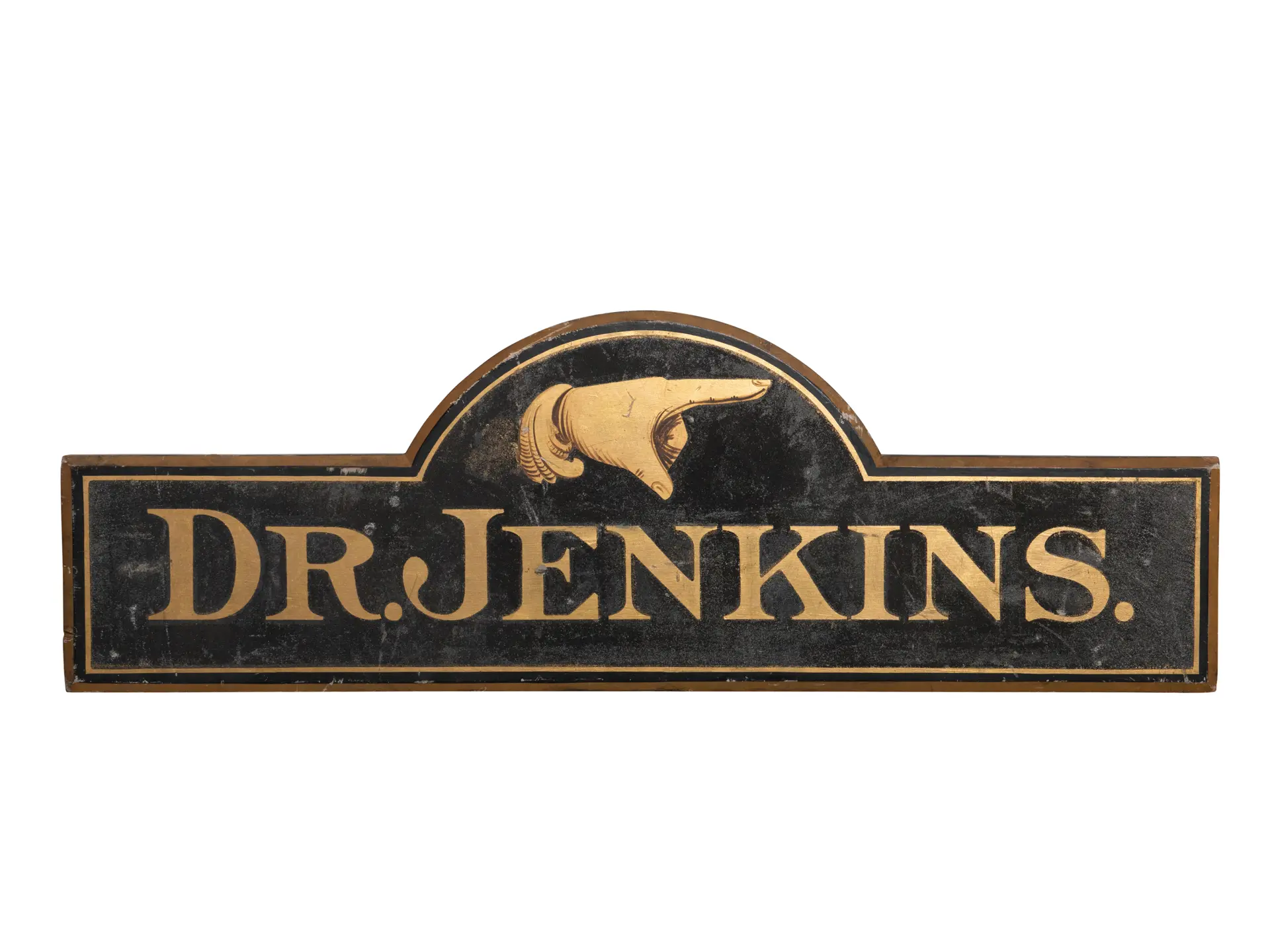 Dr. Jenkins Wood Sign | The Dingman Collection | RM Sotheby's