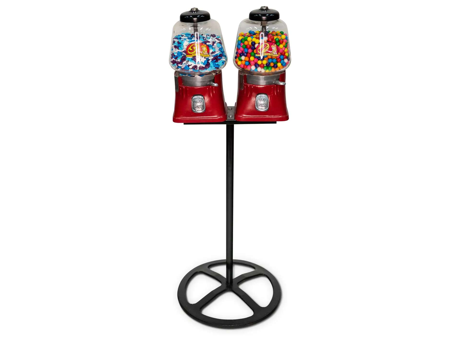 Silver King Gumball Machines on Stand | Handle with Fun | RM Sotheby's