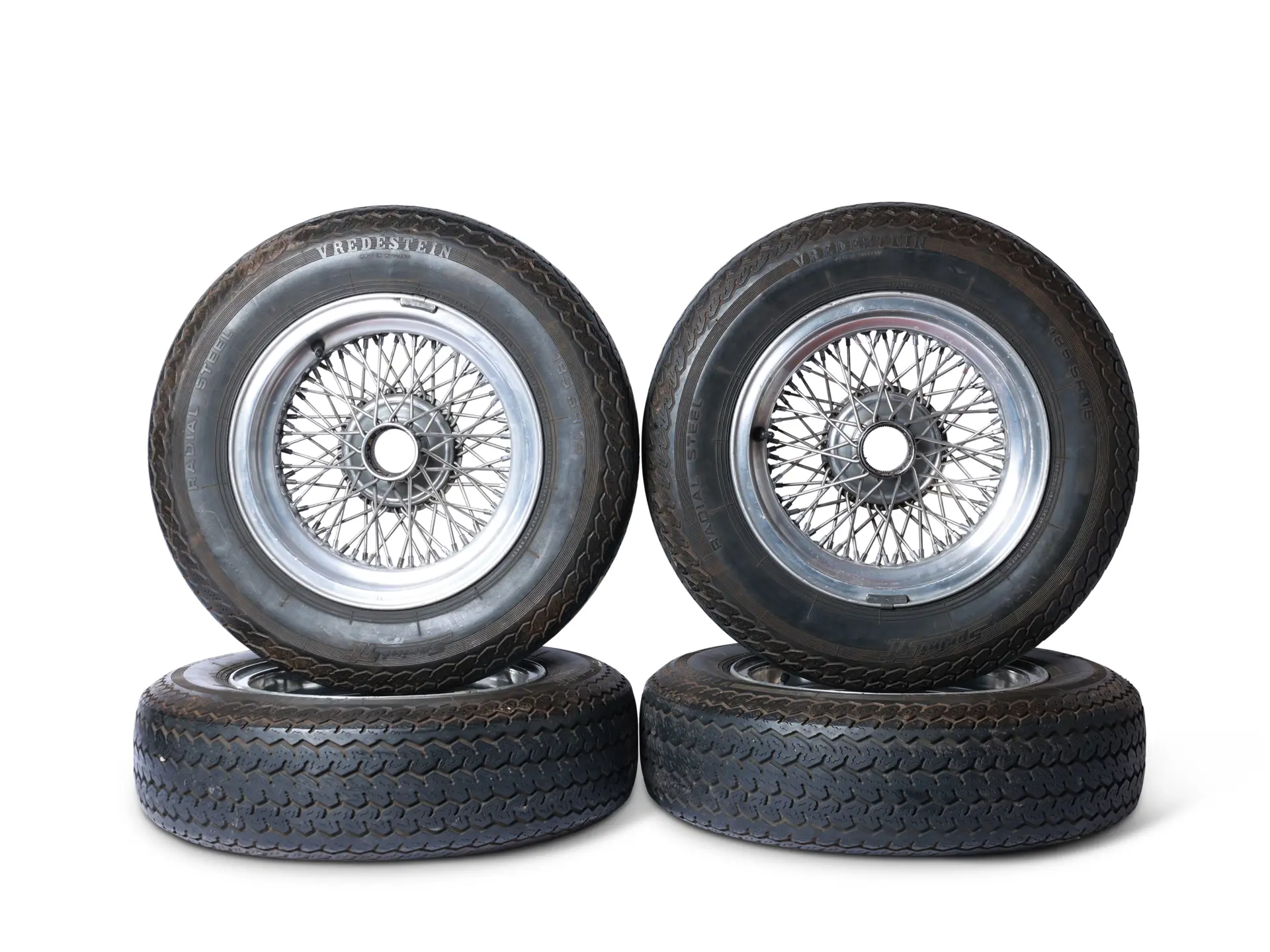 Four Borrani RW 3690 Wheels with Tyres | The Garagista Collection | RM ...