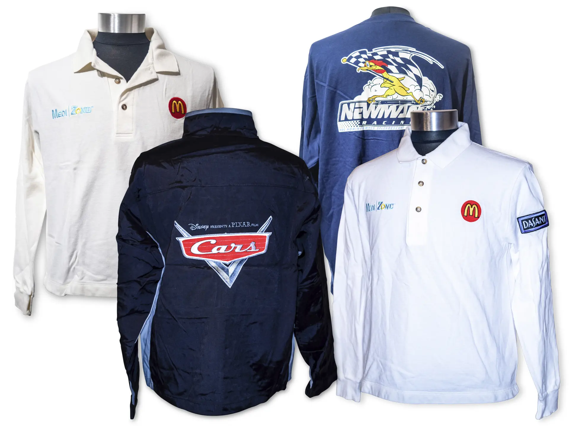 Newman Racing-Related Shirts and Jackets, 21 Items in Total | High ...