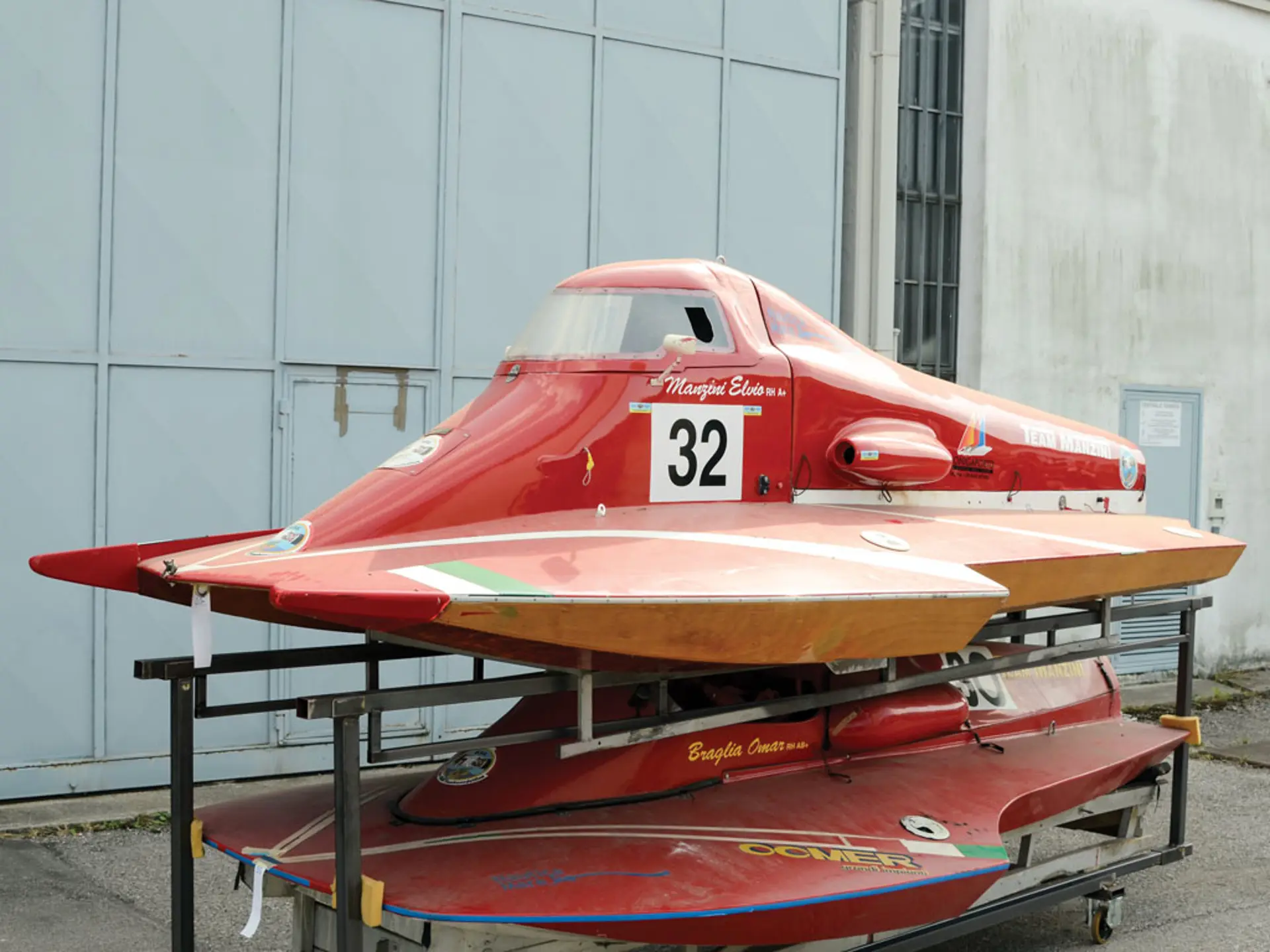 Team Manzini Alfa Romeo #32 3-Point Hydroplane | Duemila Ruote | RM ...