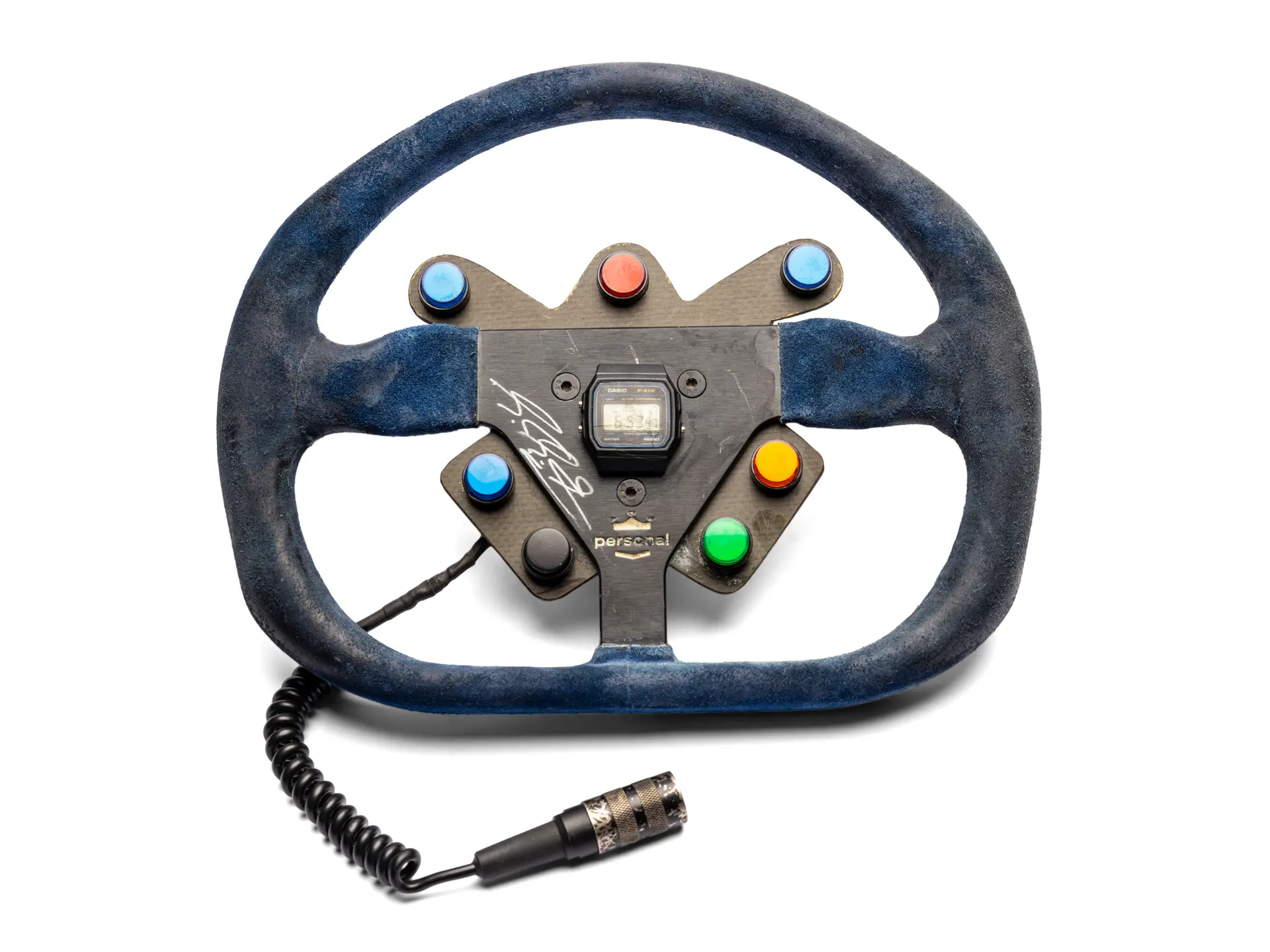 1995 Replica Michael Schumacher Benetton B195 Formula 1 Signed Steering ...