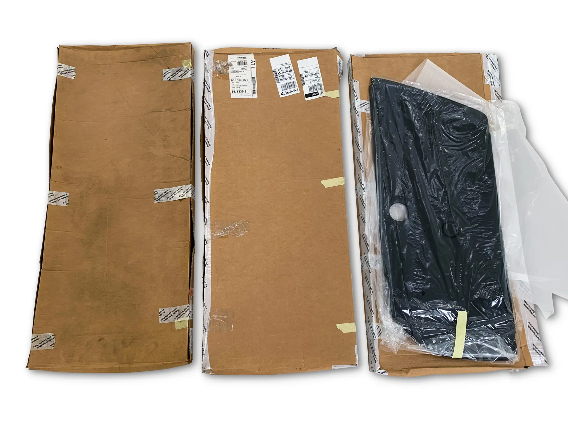 Three Black Porsche Doorcards in Factory Packaging | The White ...