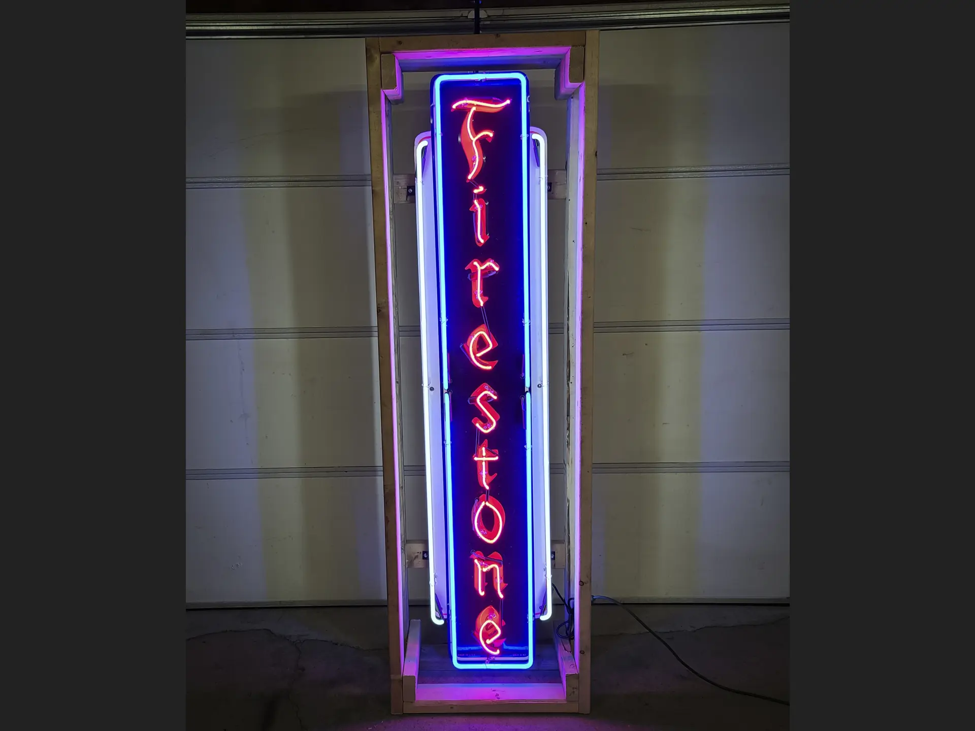 Firestone Neon Tin Sign | Auburn Fall 2020 | RM Sotheby's