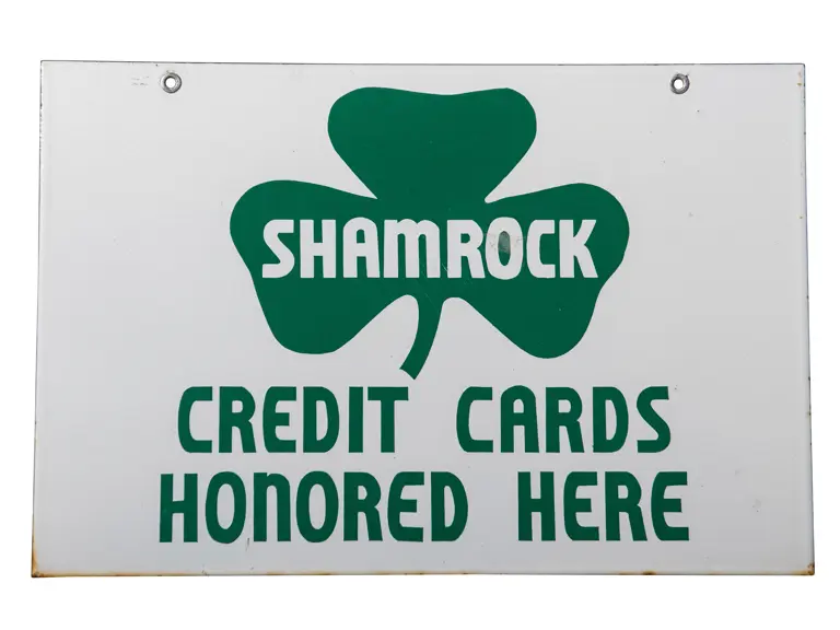 Shamrock Porcelain Signs | The Dingman Collection | RM Sotheby's