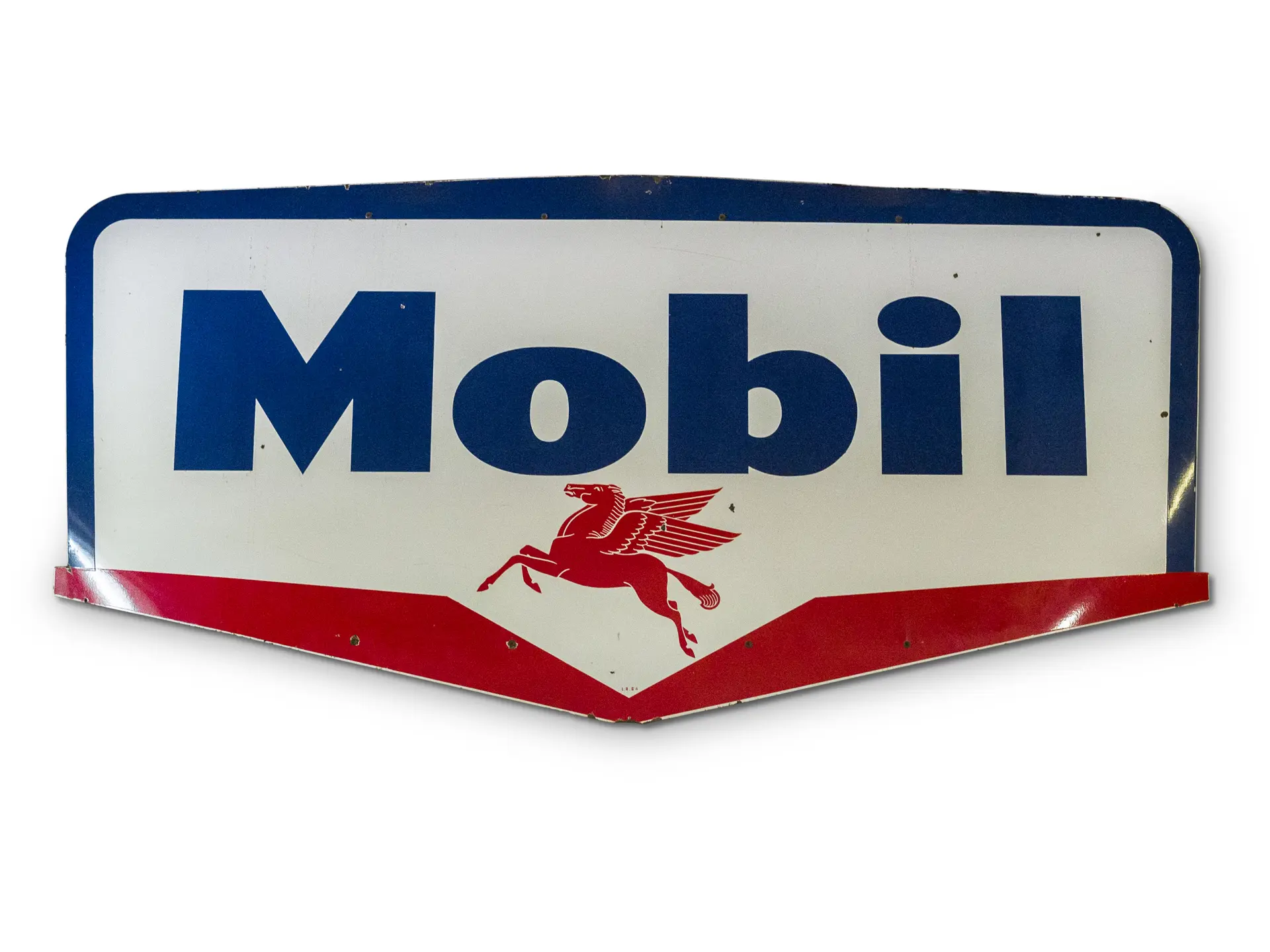 Mobil Large Porcelain Sign | THE MITOSINKA COLLECTION | RM Sotheby's
