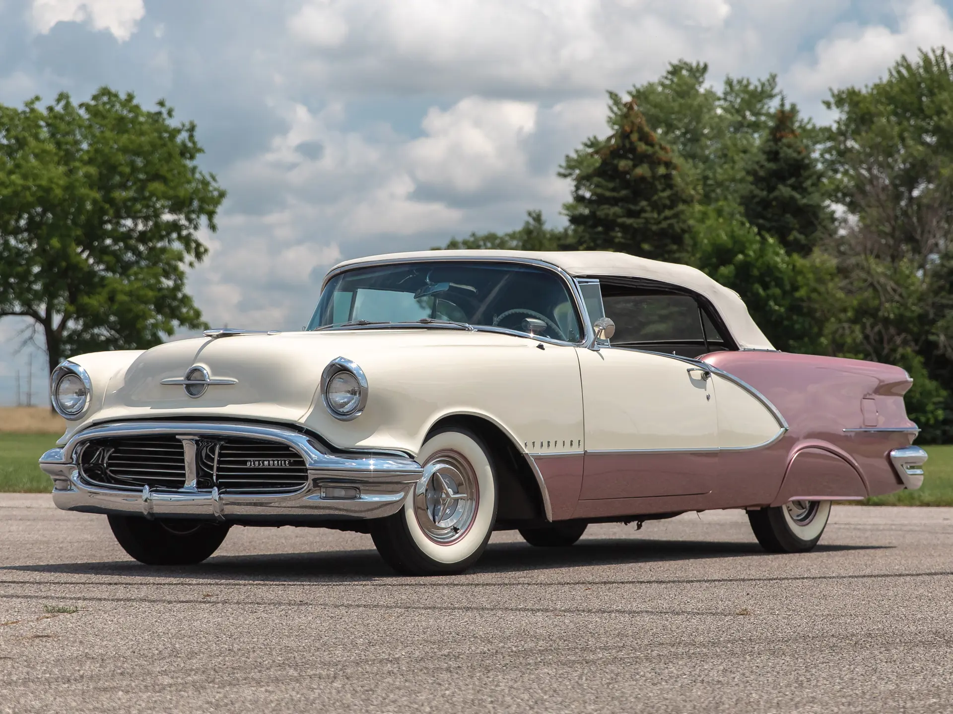1956 Oldsmobile Ninety-Eight Starfire Convertible | Auburn Fall 2021 ...