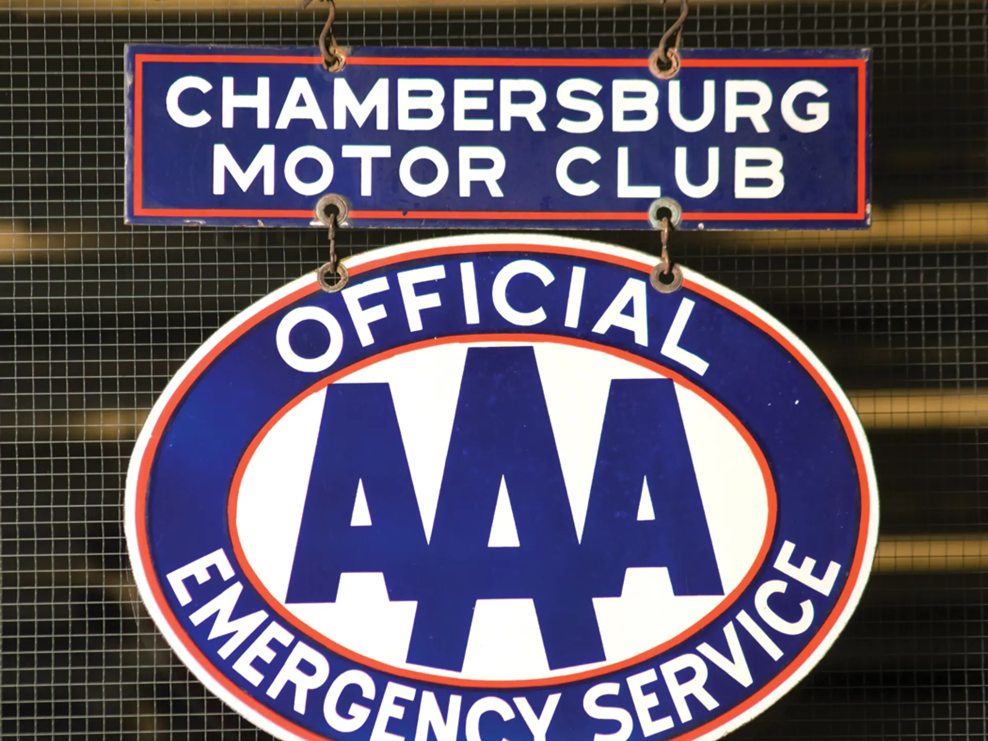 AAA Emergency Service Sign | Joe's Garage - The MacPherson Collection ...
