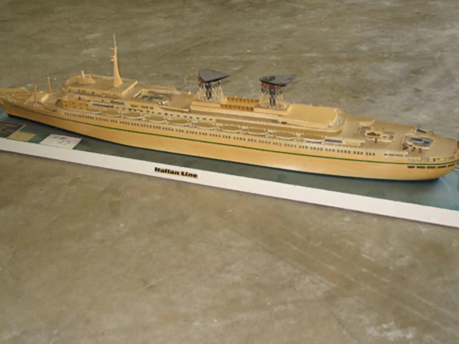 SS Michelangelo Ship - (have photograph) | The Pate Collection | RM ...