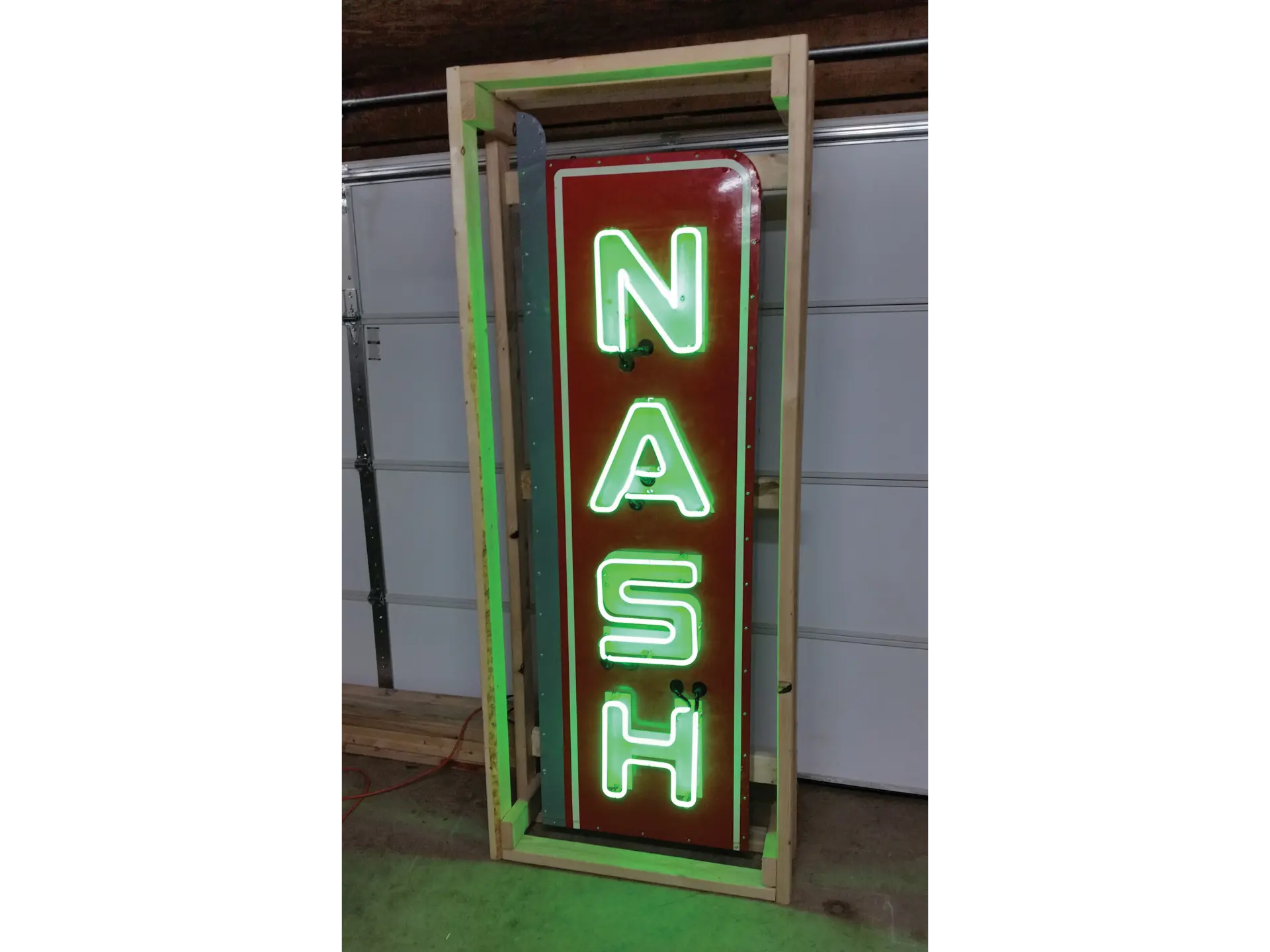 Nash Neon Sign, 20 X 72in, original, SSPN | Fort Lauderdale 2015 | RM ...