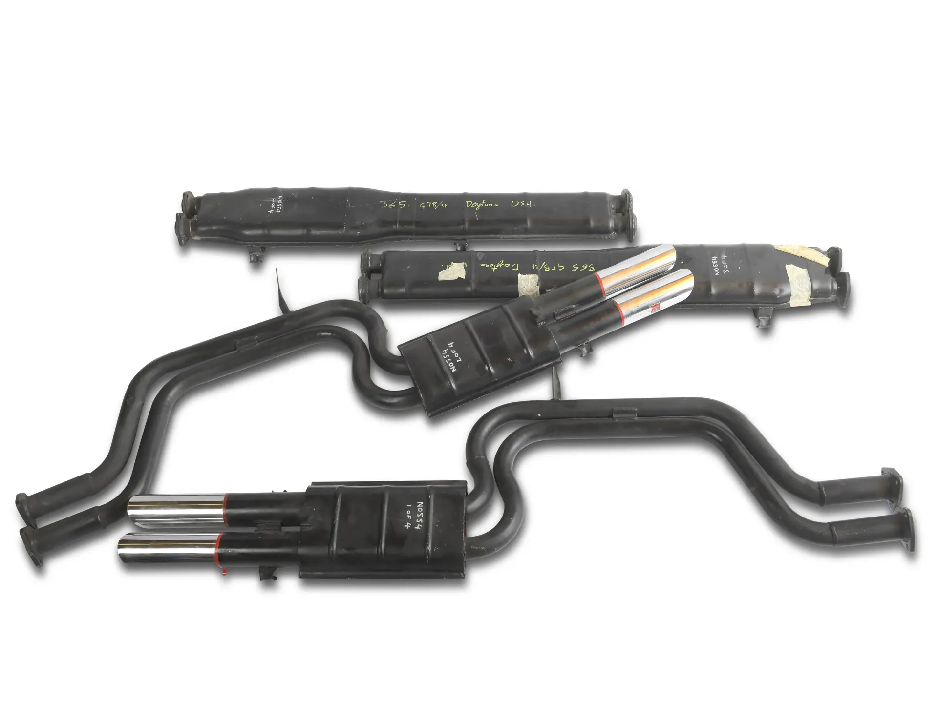 Ferrari 365 GTB/4 Daytona Mid and Rear Ansa Exhaust | The Garagista ...