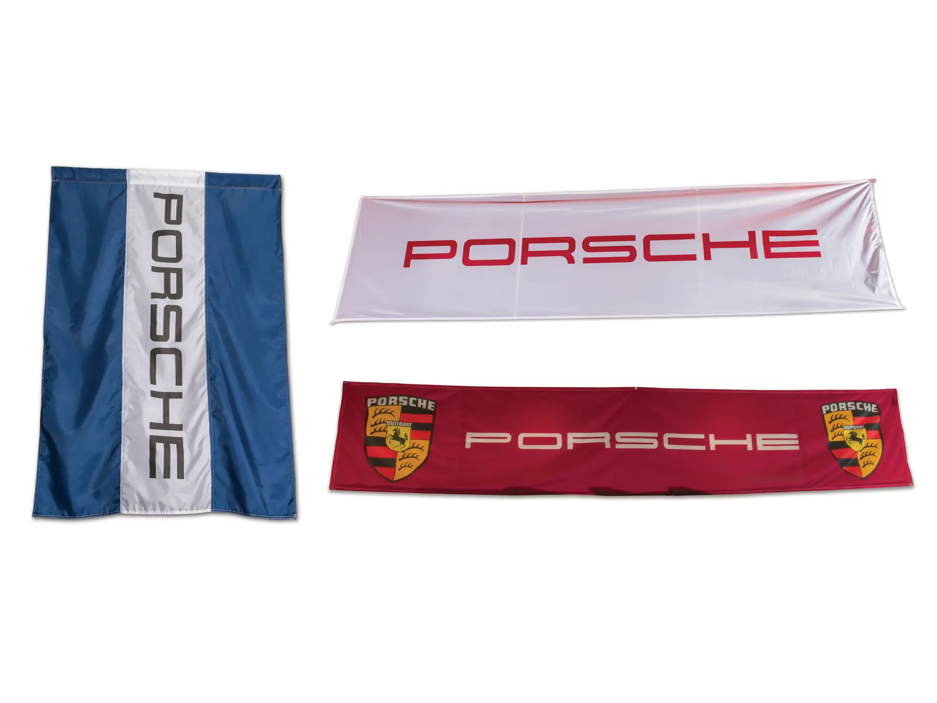 Porsche Flag and Pair of Banners | The Taj Ma Garaj Collection | RM ...