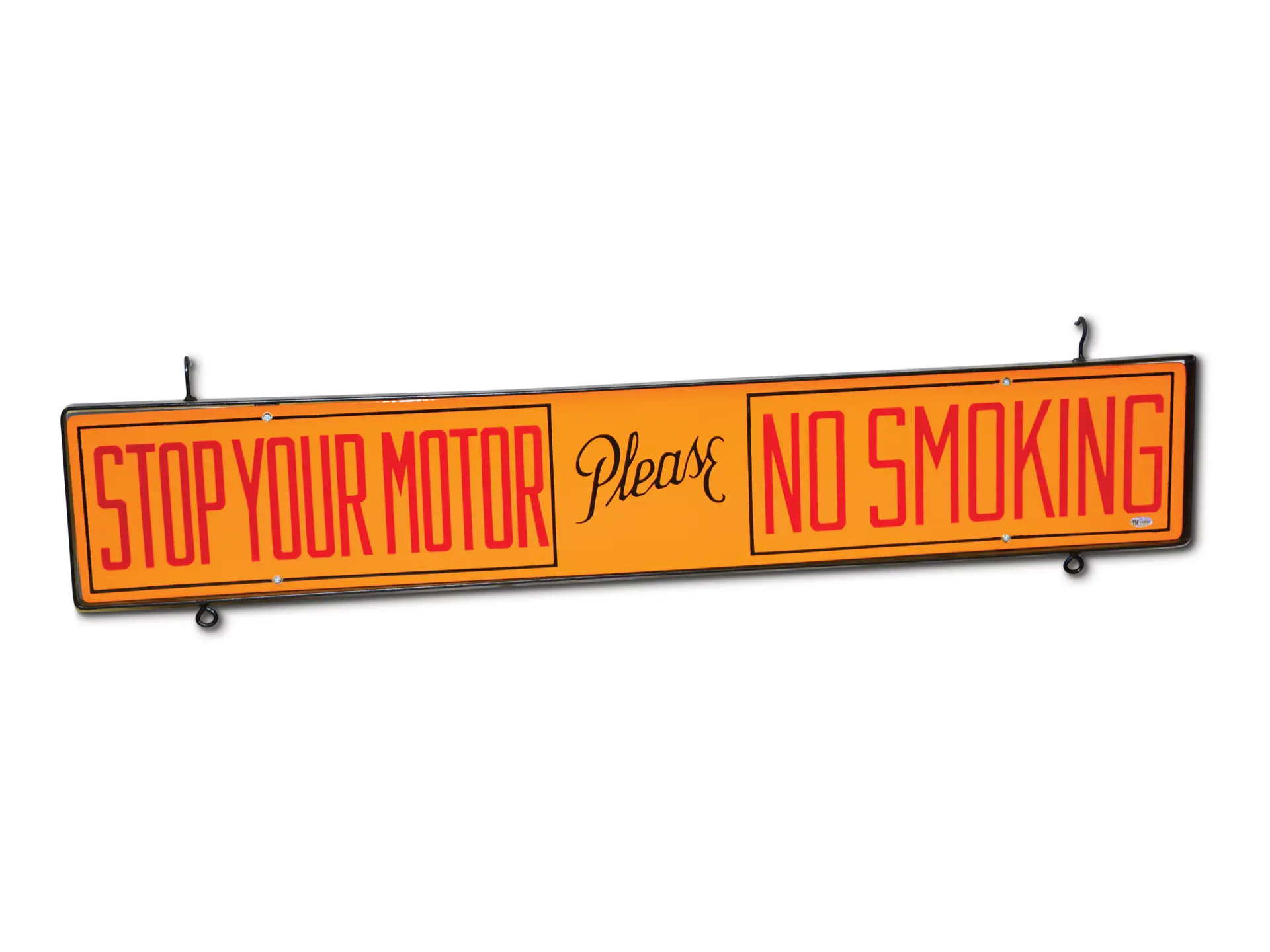Shell Stop Your Motor Please No Smoking Sign | Auburn Spring 2019 | RM ...