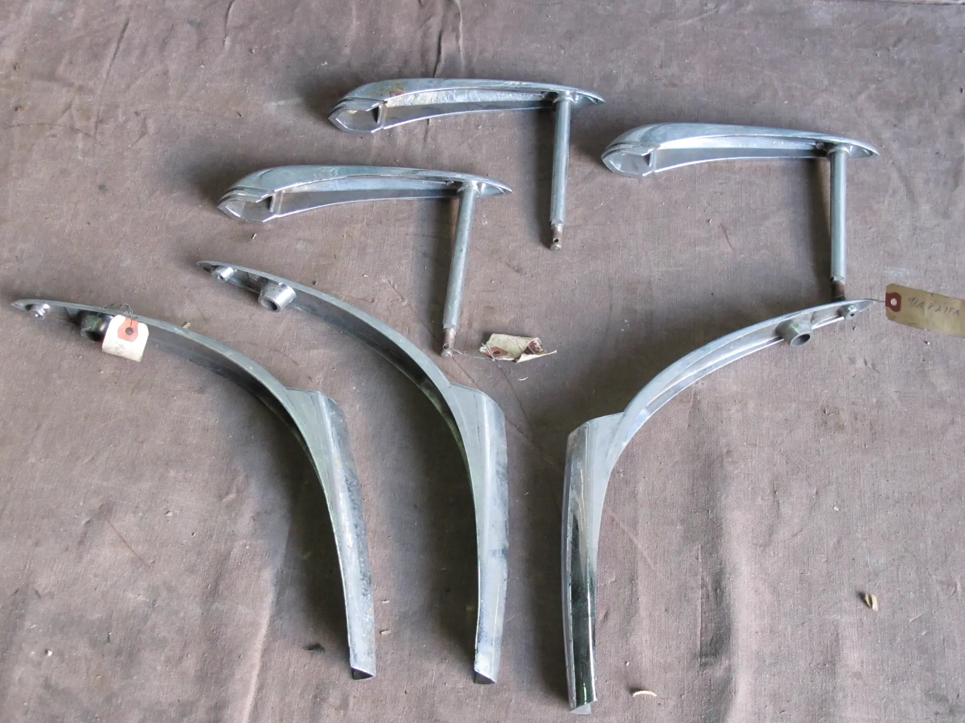 1939 Ford Standard Hood Handles and Bases | The Lee Roy Hartung ...