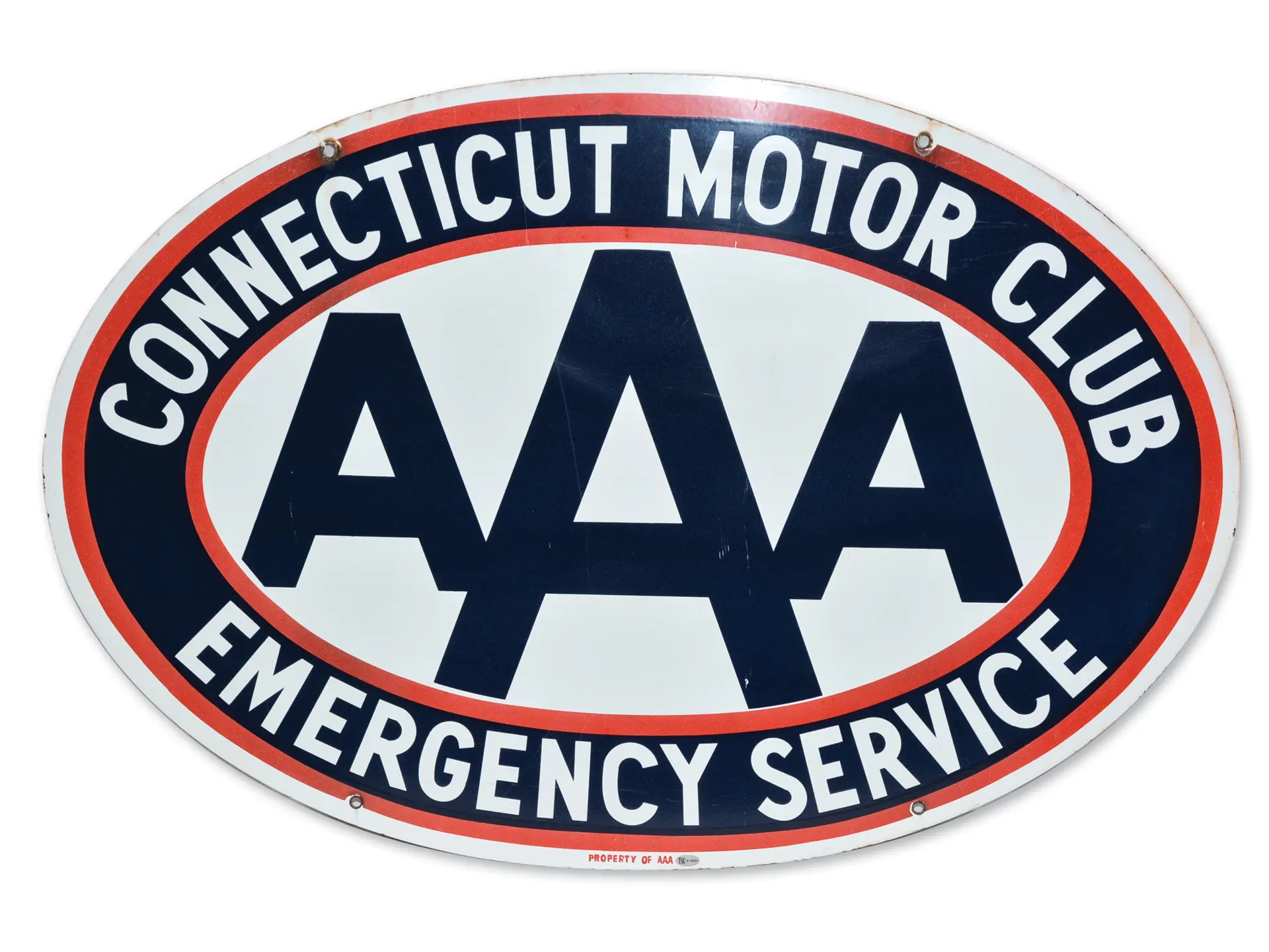 AAA Connecticut Motor Club Emergency Service Sign | Auburn Spring 2019 ...