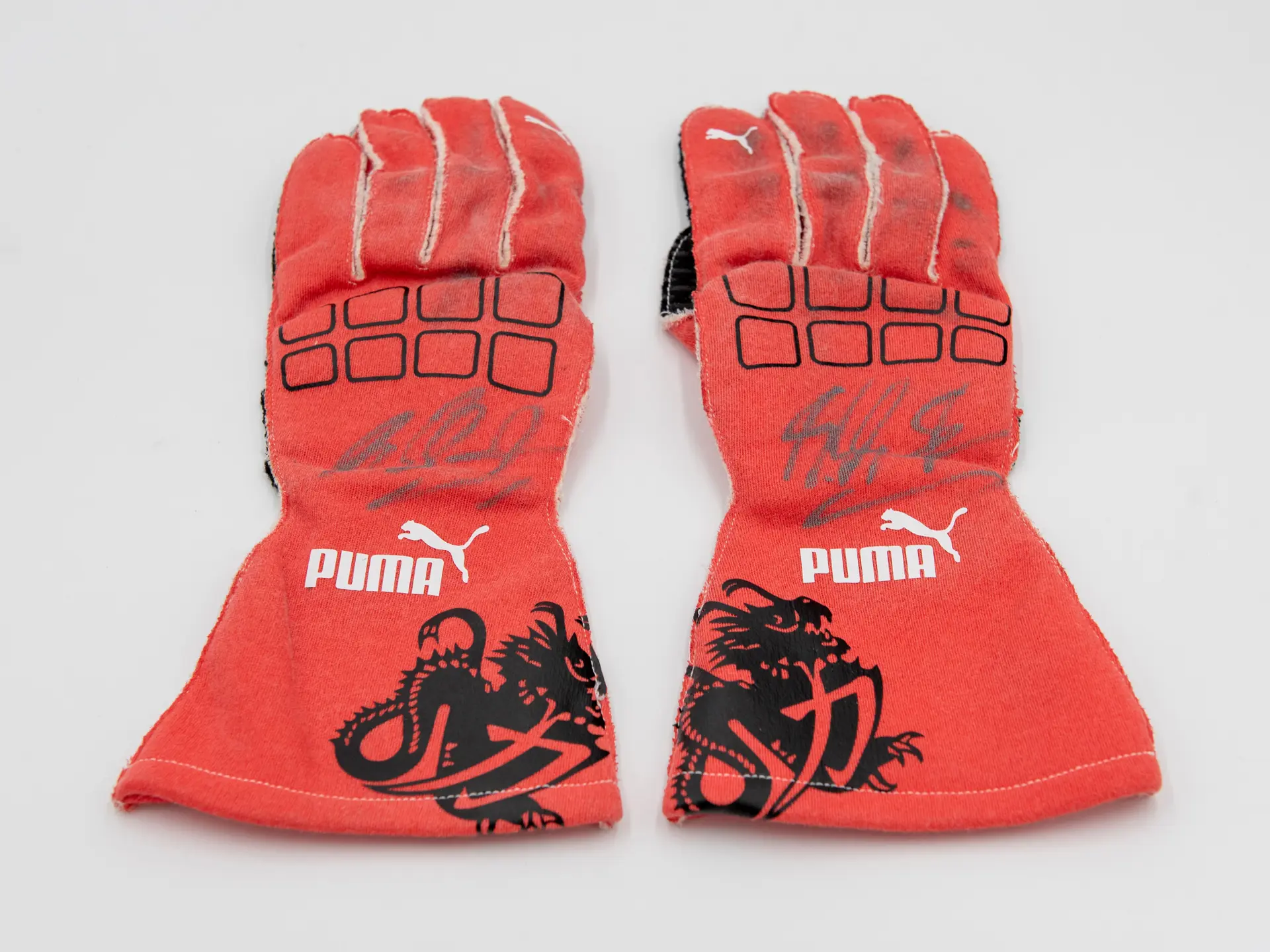 2012 Michael Schumacher Mercedes-Benz Puma Formula 1 Racing Gloves ...