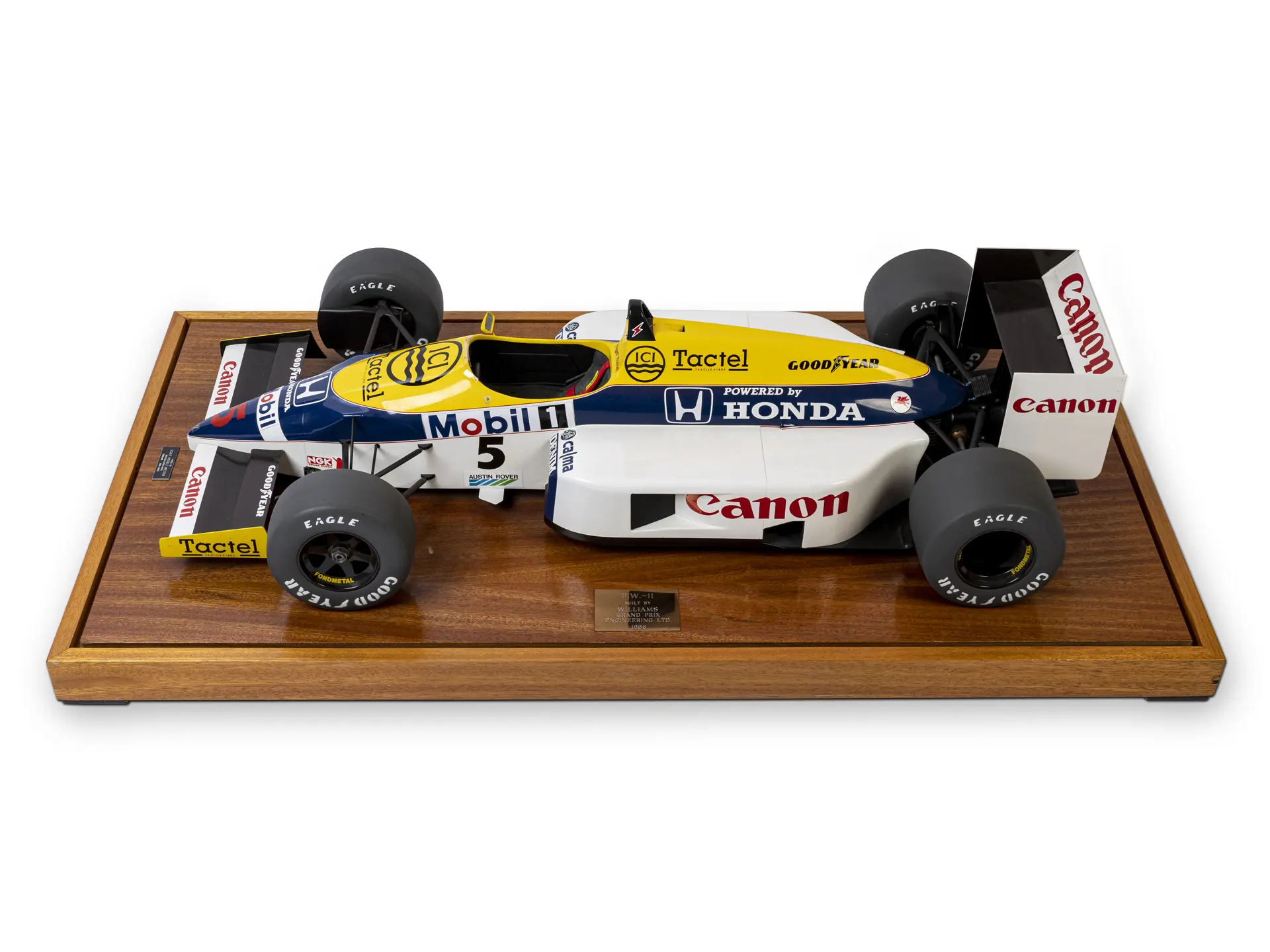 1986 Williams FW11 Model by Scale Models Weston | Nigel Mansell’s ...