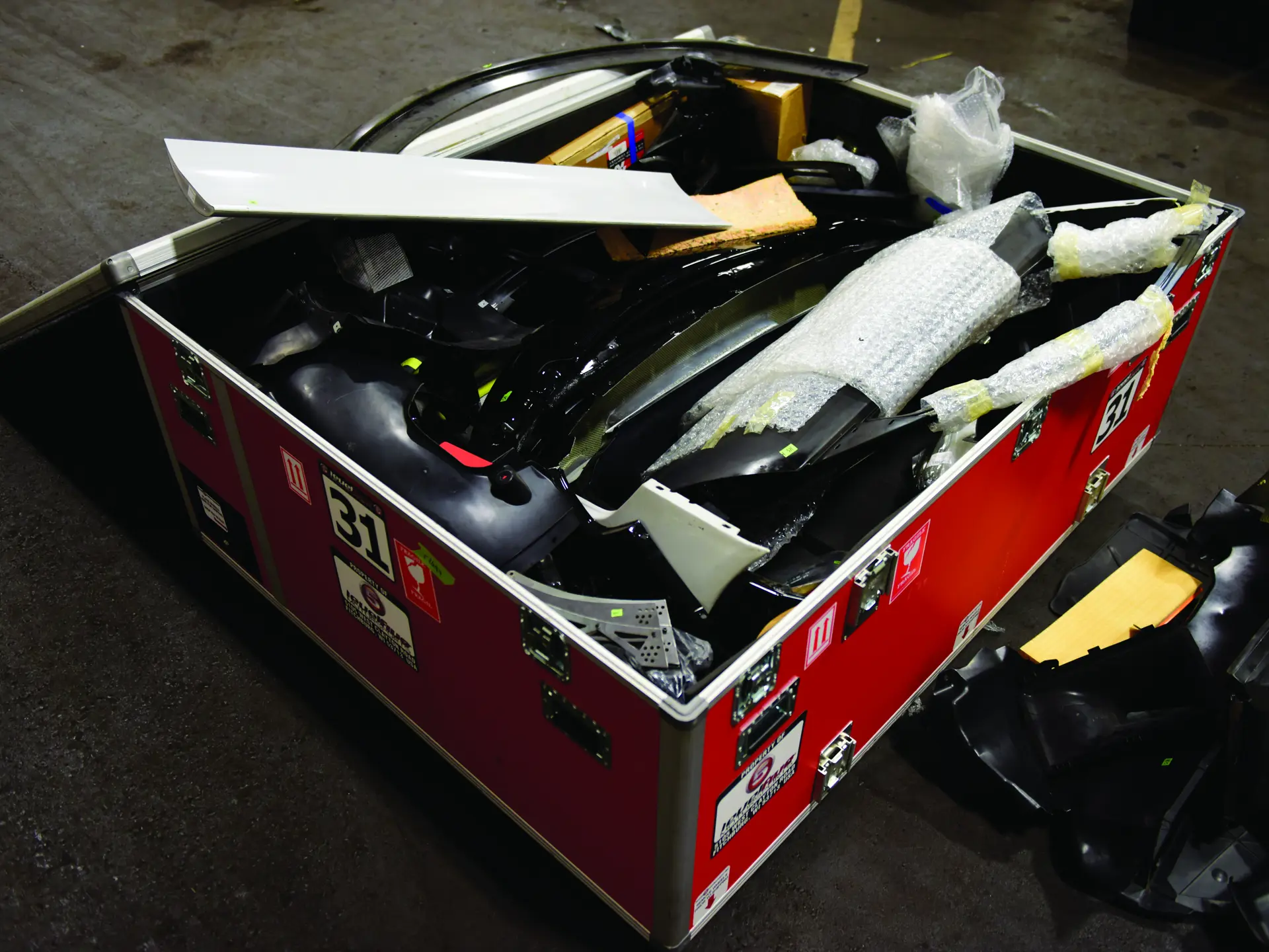 Assorted Porsche Bodywork And Spare Parts & Road Case | Auburn Spring ...