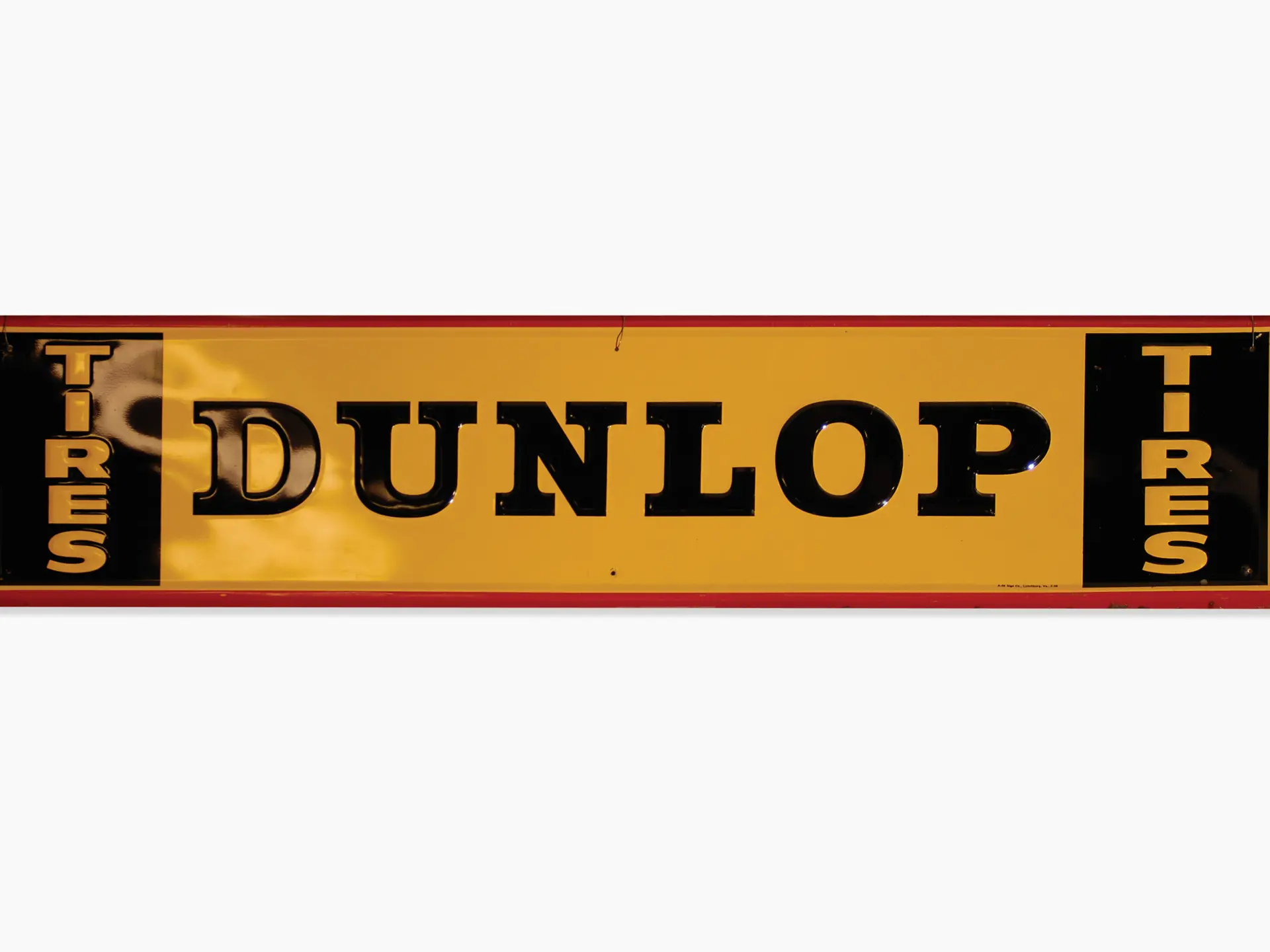 DUNLOP TIRES SIGN | The Ponder Collection | RM Sotheby's