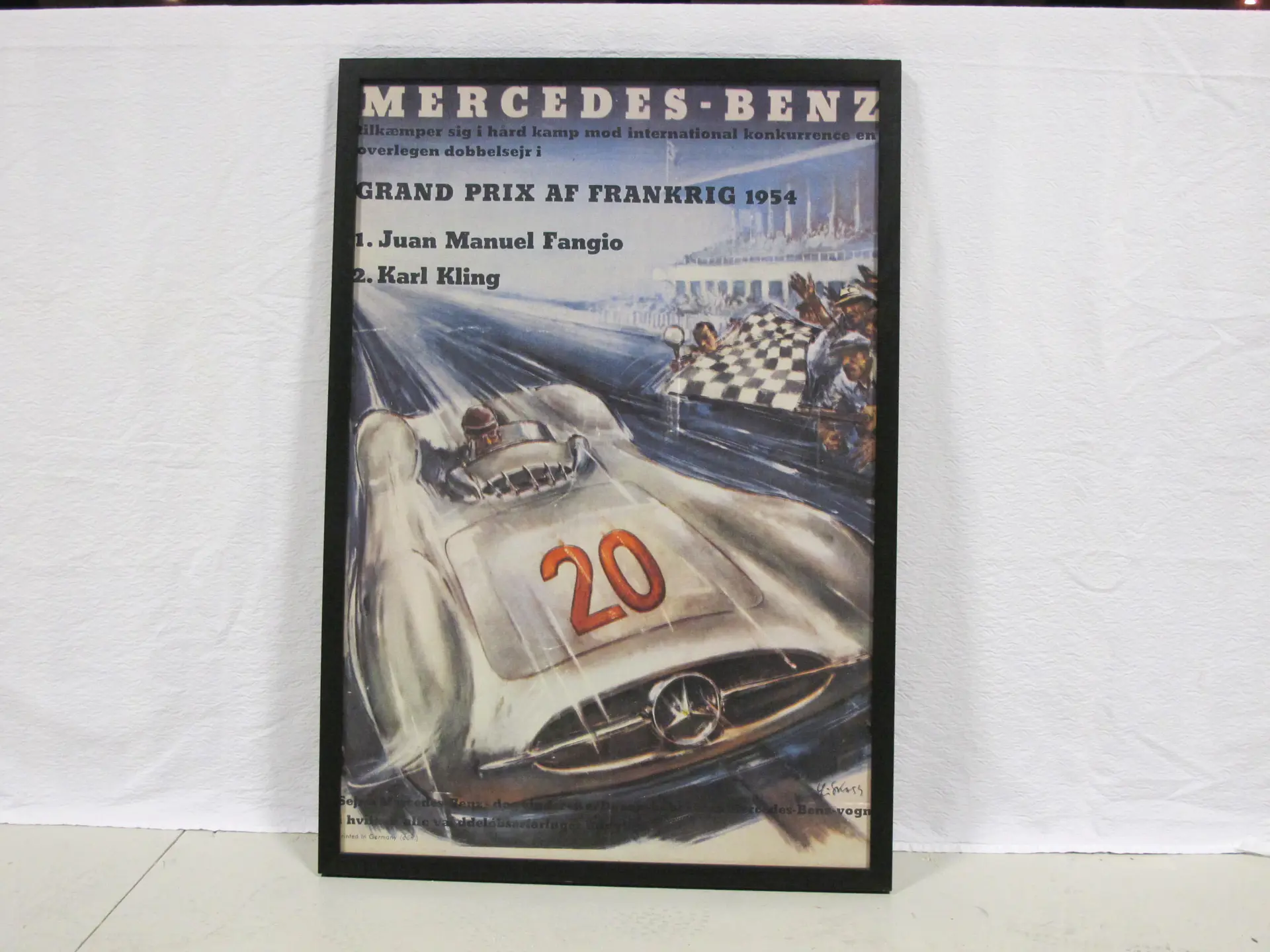 Four miscellaneous automotive related prints and one model car | Fort ...