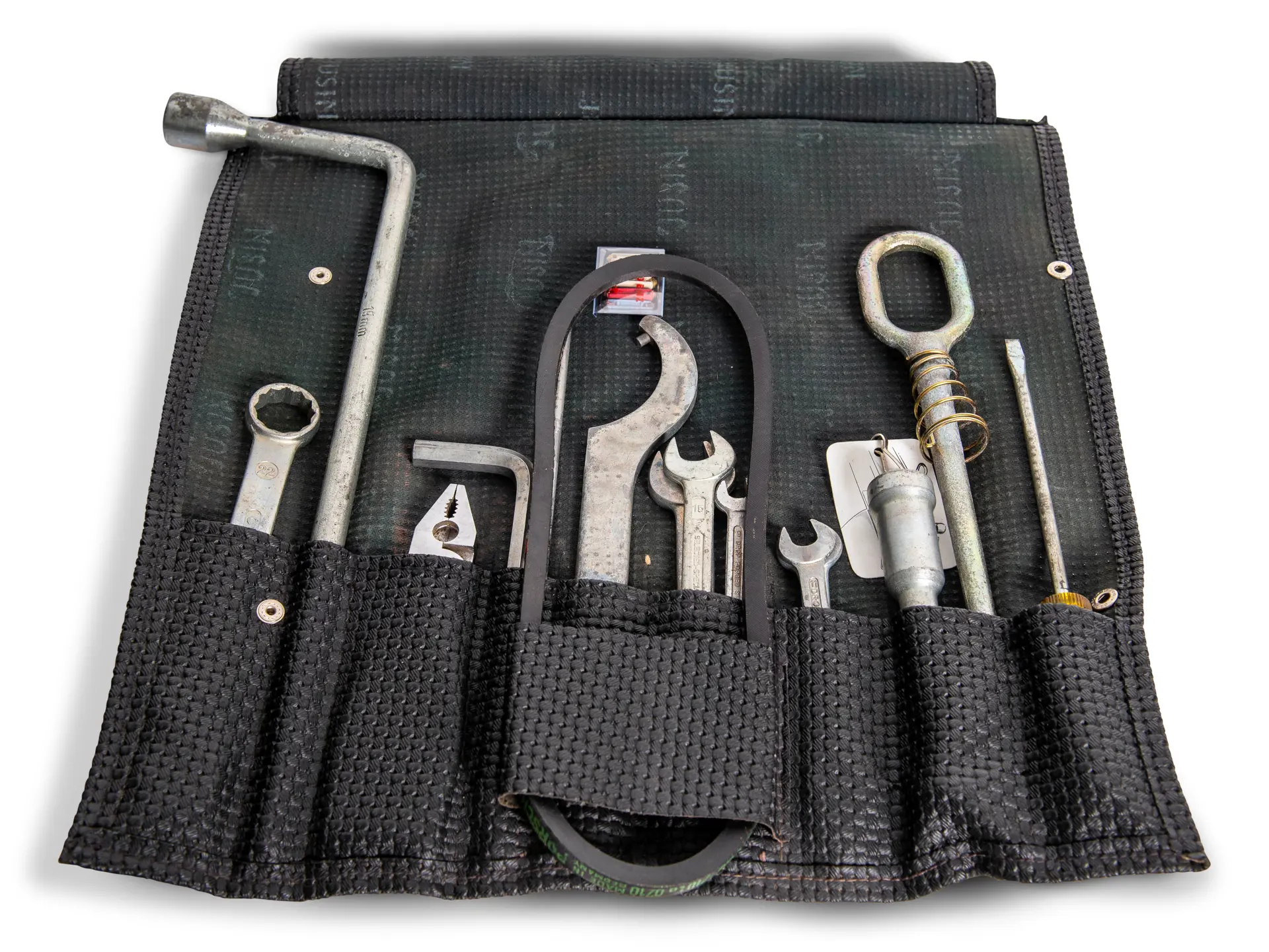 Porsche 911 Tool Kit, Woven Black Vinyl | The White Collection | RM ...