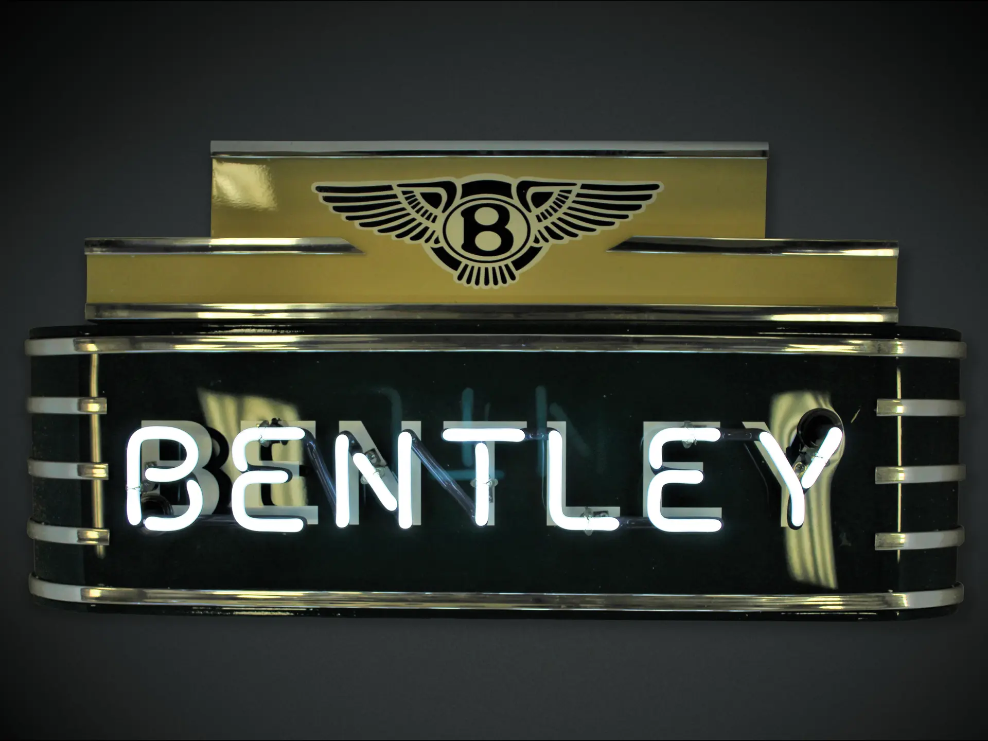 Bentley Neon Sign | Hershey 2018 | RM Sotheby's