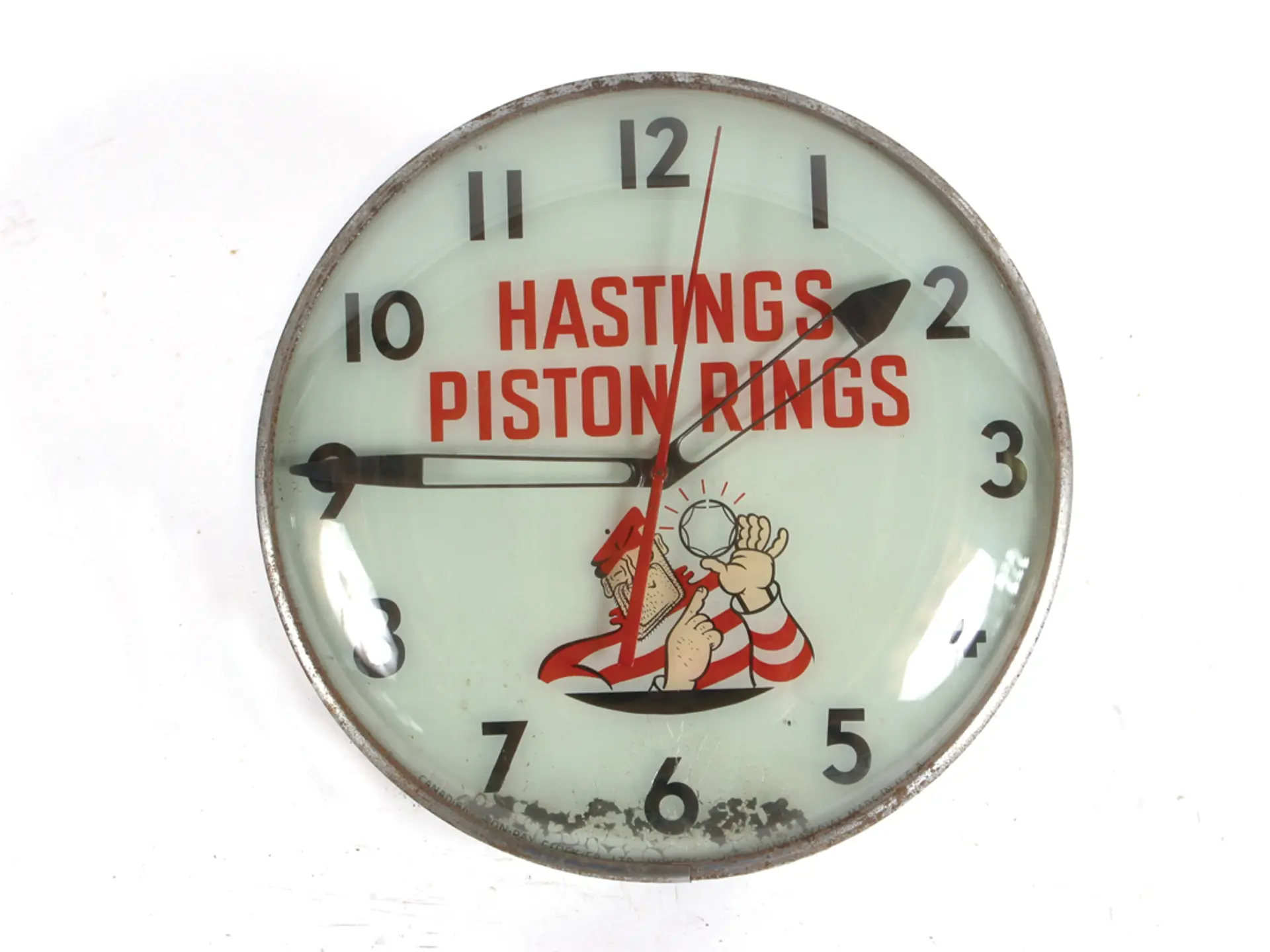 HASTINGS PISTON RINGS CLOCK | Private Collection of Tom & Marlene ...
