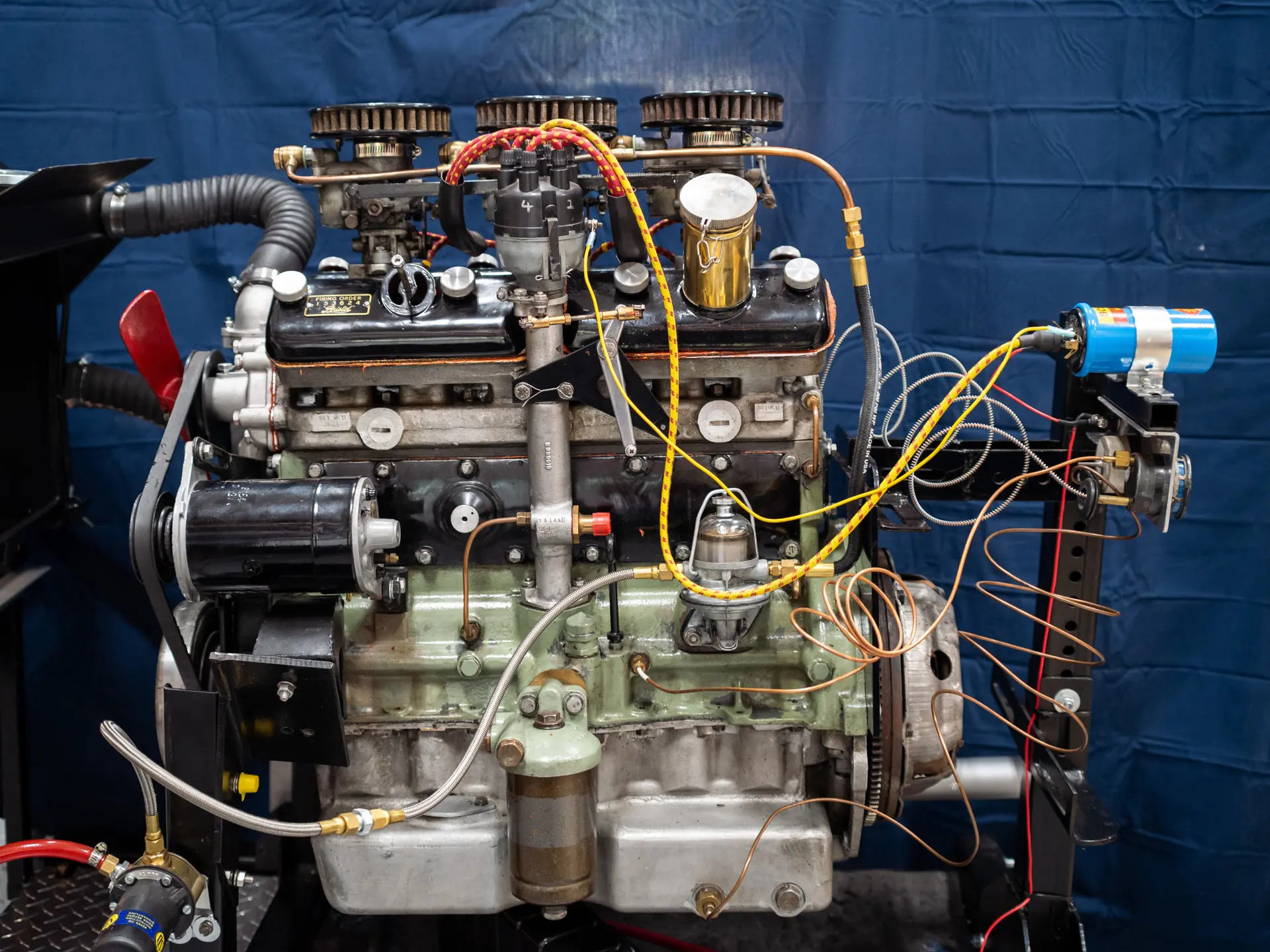 Arnolt-Bristol Engine on Running Engine Stand | Gene Ponder Collection ...