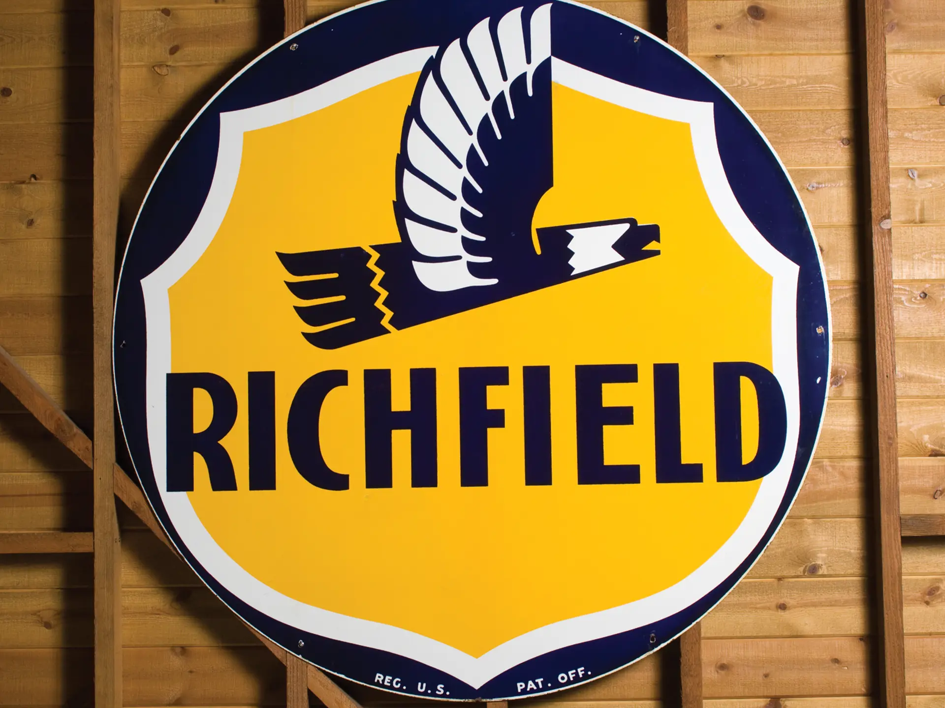 Richfield Sign | Joe's Garage - The MacPherson Collection | RM Sotheby's