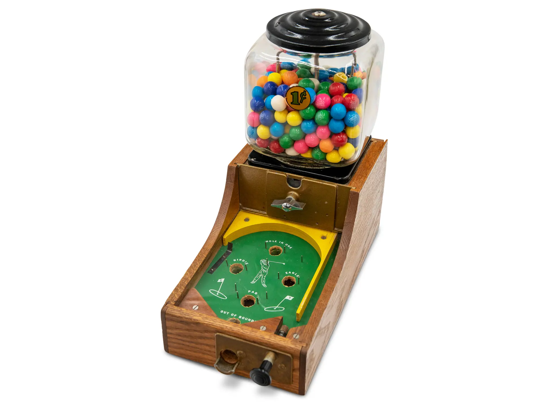 Golf Tabletop Victor 1¢ Gumball Machine | Handle with Fun | RM Sotheby's