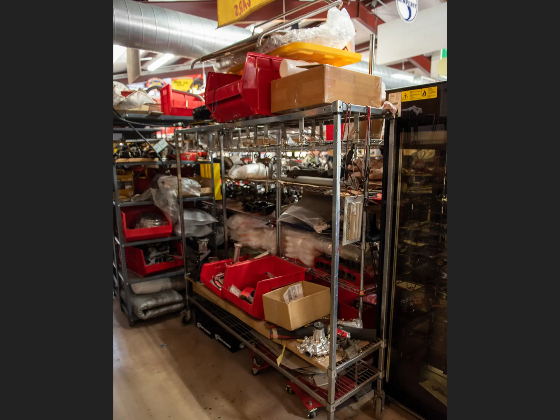 Parts Shelving with Contents | Gene Ponder Collection | RM Sotheby's