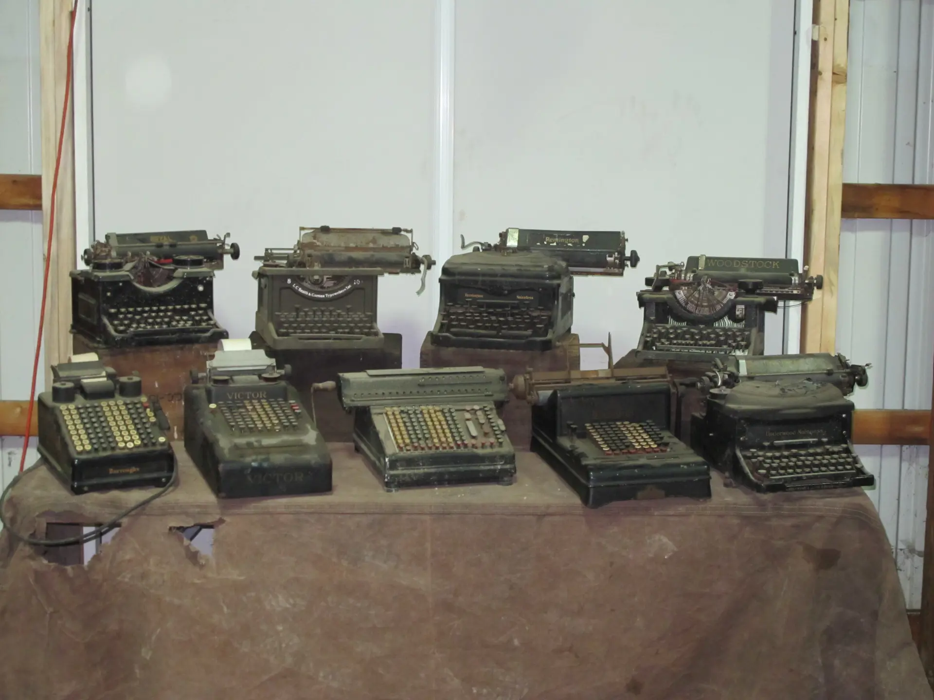 Group Lot of Typewriters and Adding Machines | The Lee Roy Hartung ...