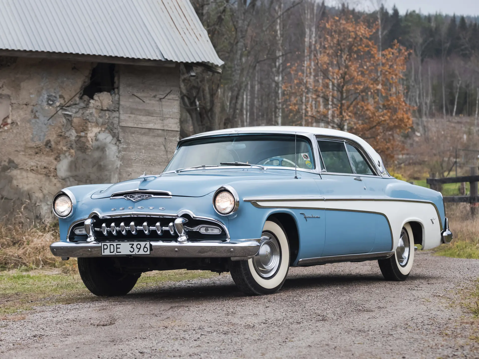 1955 DeSoto Firedome Sportsman Two-Door Hardtop | Open Roads, December ...