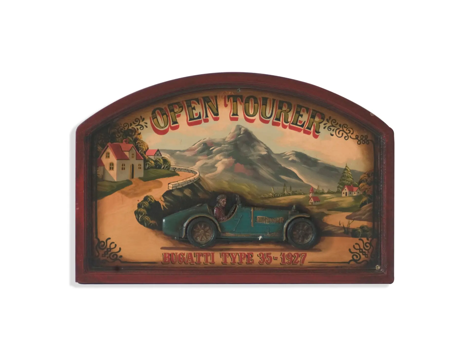 WOODEN BUGATTI PLAQUES | The Ponder Collection | RM Sotheby's