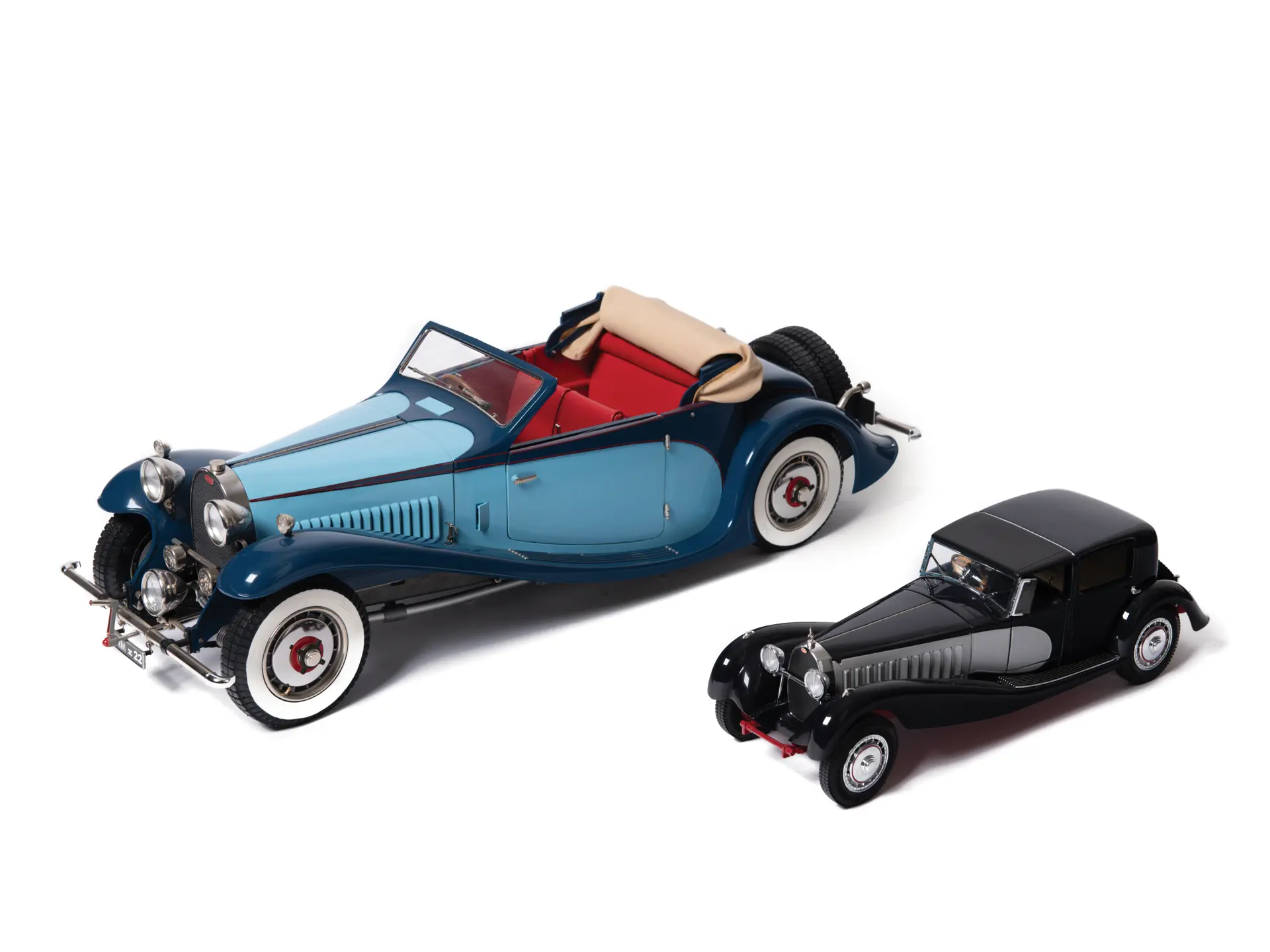 Pair of Bugatti Models | The Guyton Collection | RM Sotheby's