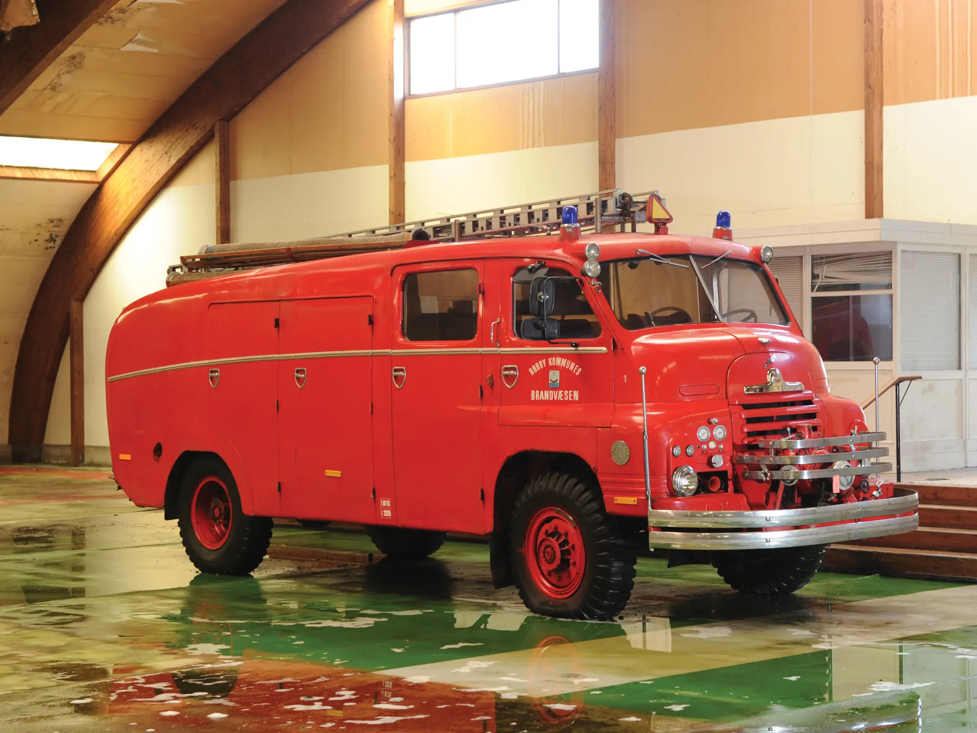 1956 Bedford Aster Fire Engine | Aalholm Automobile Collection | RM ...